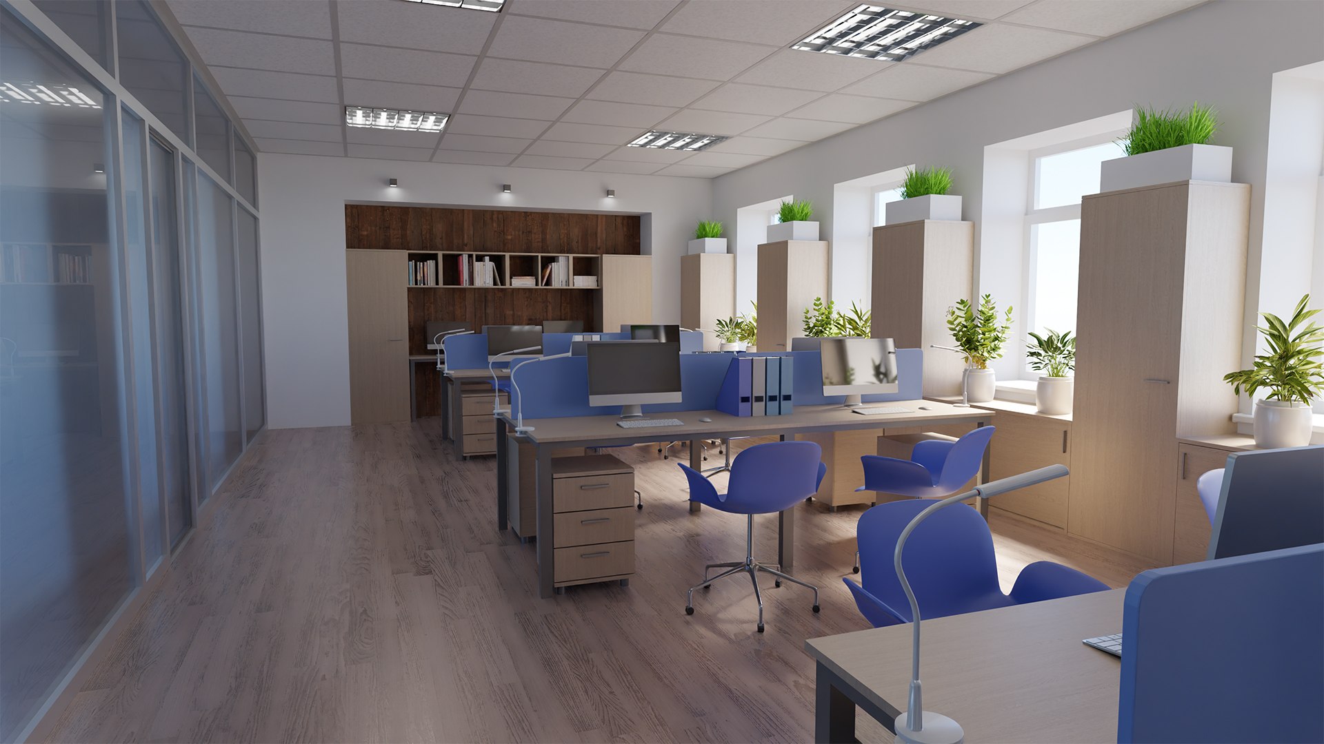 Office Model - TurboSquid 1955072