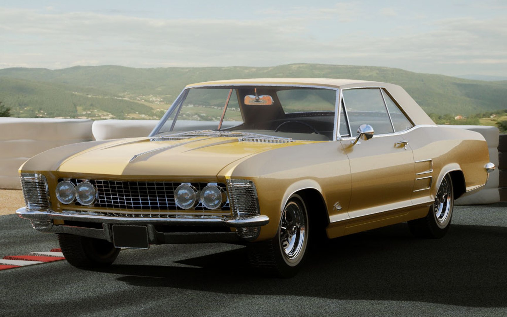 Buick Riviera 1963 3D - TurboSquid 628964