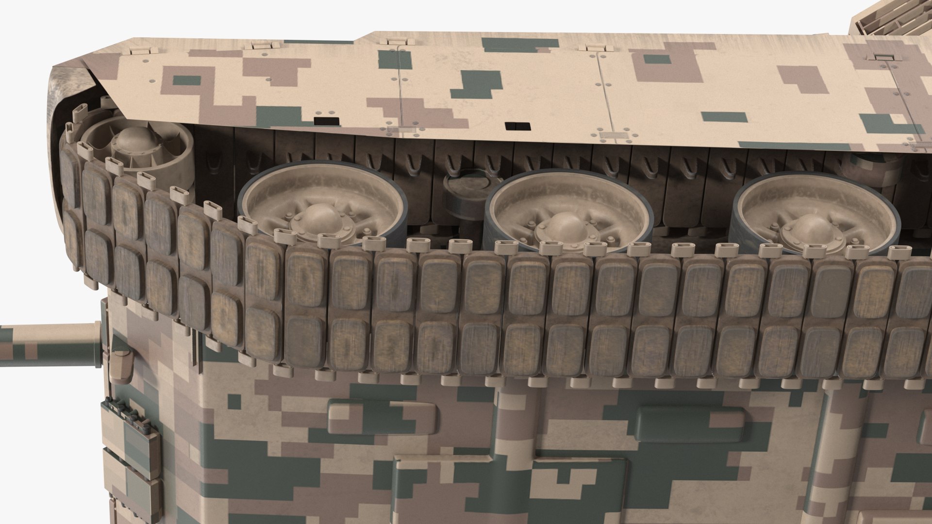 Norinco VT-4 Chinese Tank Rigged 3D model - TurboSquid 2101526