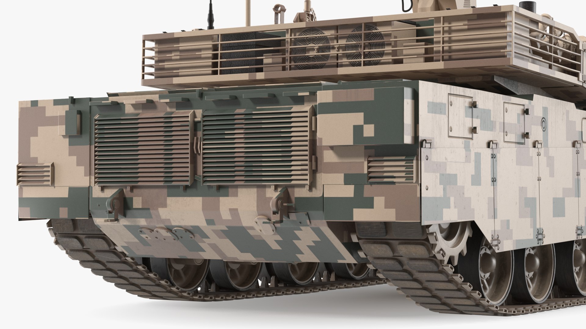 Norinco VT-4 Chinese Tank Rigged 3D model - TurboSquid 2101526