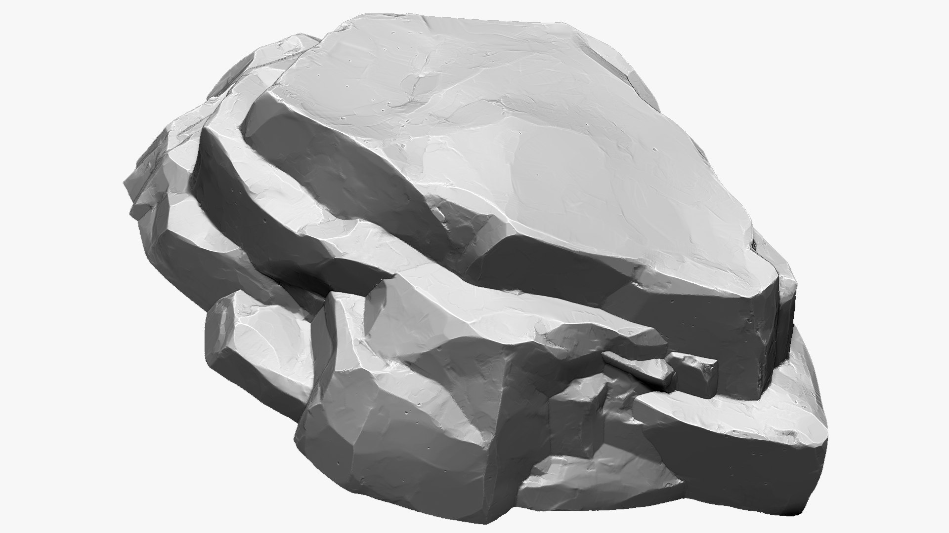 3D Mountain rock Zbrush sculpt 3D model - TurboSquid 2050855