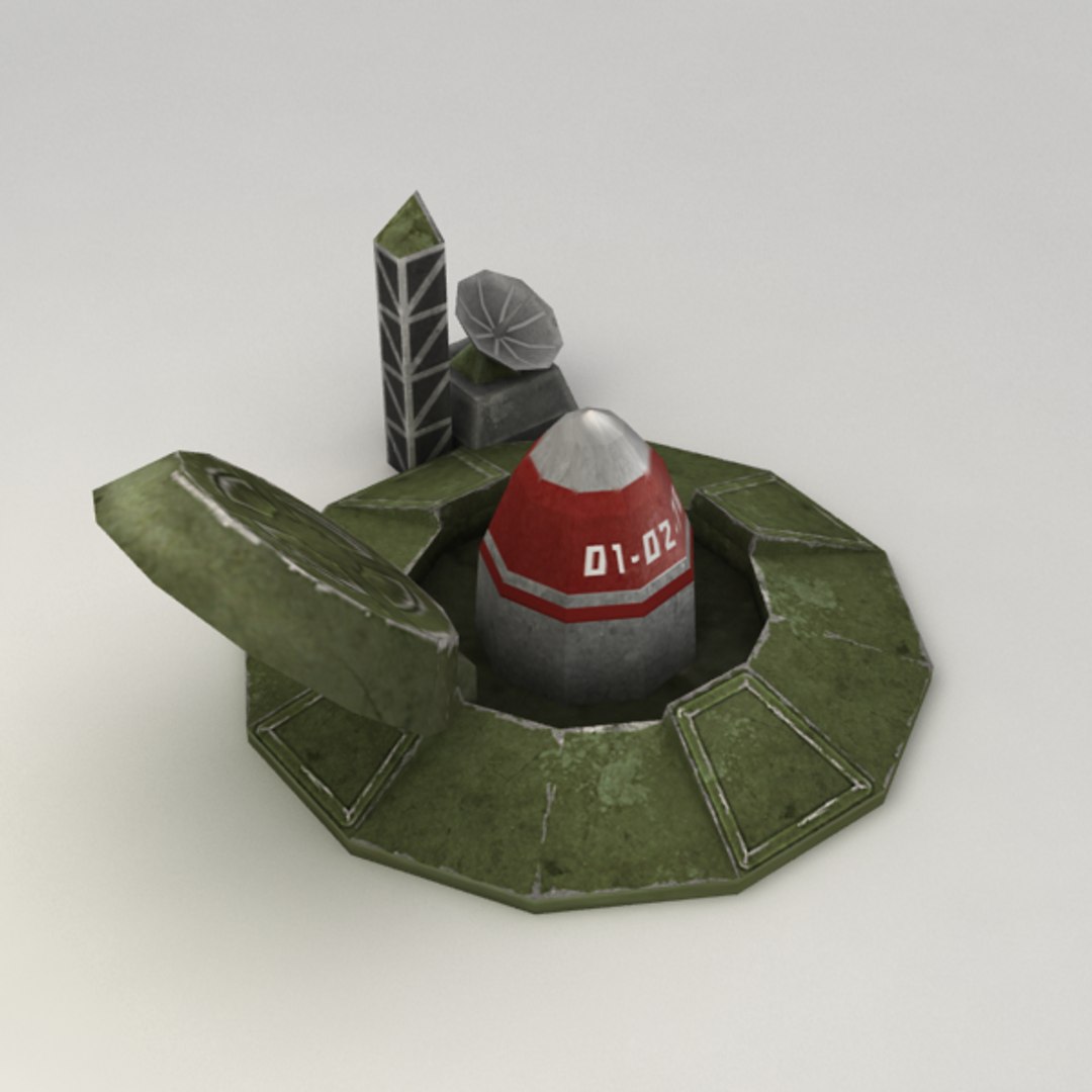 Rocket Silo Animation 3d Max