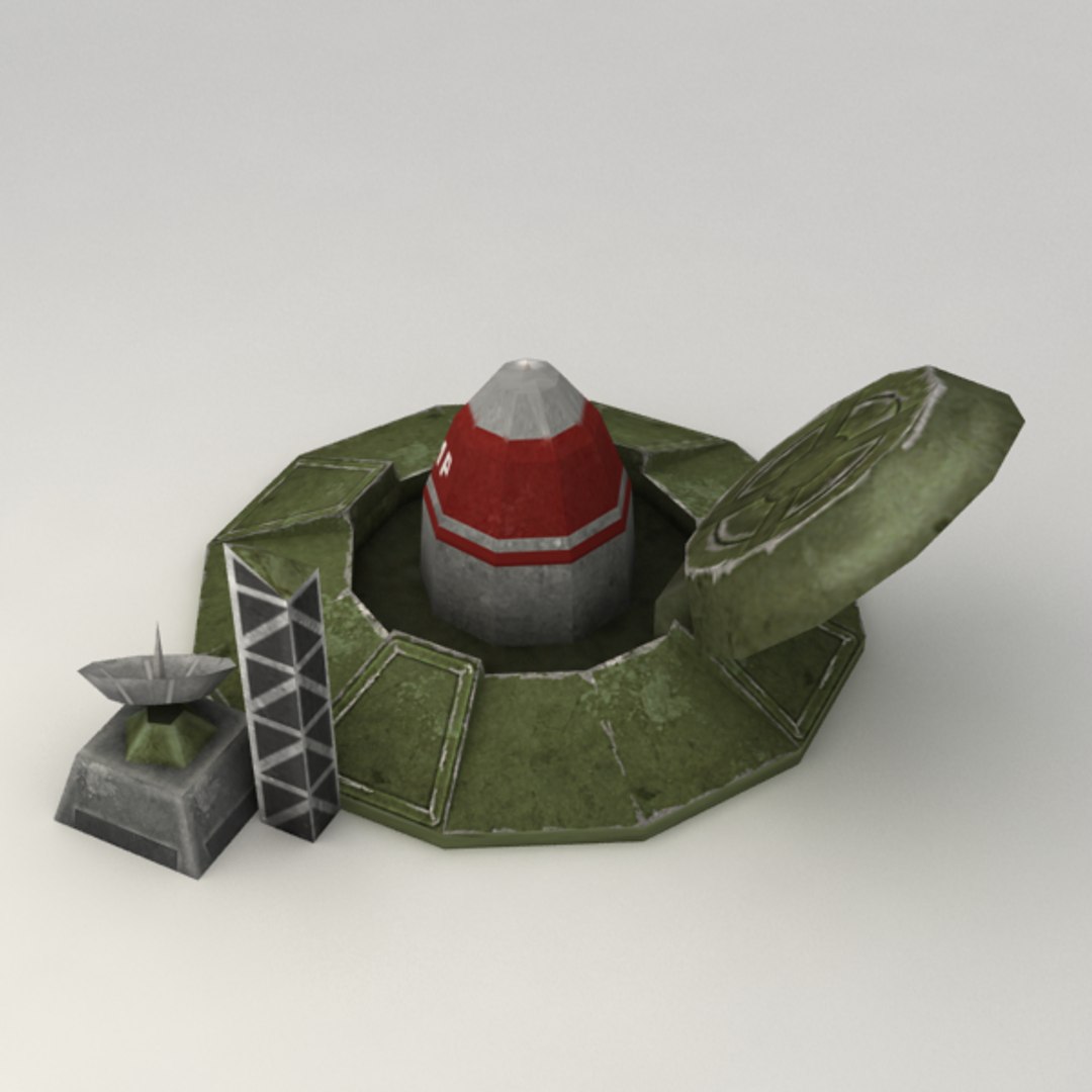 Rocket Silo Animation 3d Max