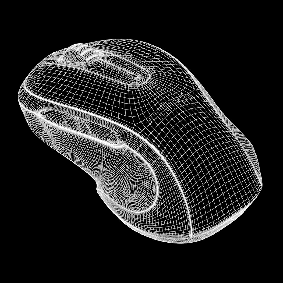 Logitech Wireless Laser 3D Model - TurboSquid 1225693