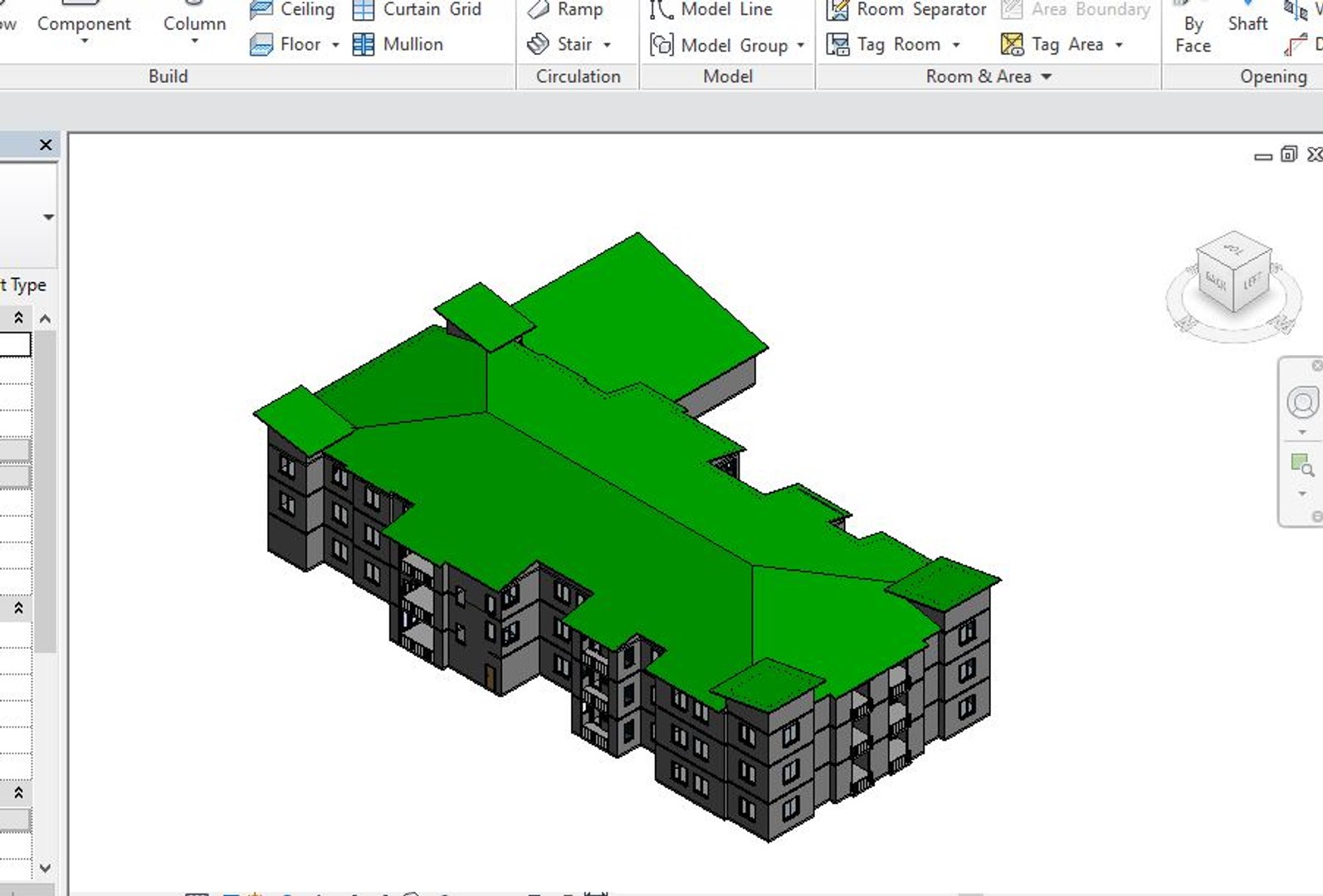 Revit Exterior Architecture 3D Model - TurboSquid 1173899