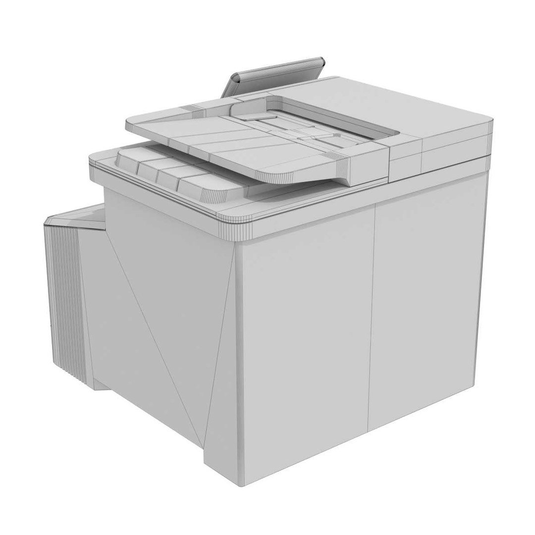 Printer Hp Color Laserjet 3D Model - TurboSquid 1634074