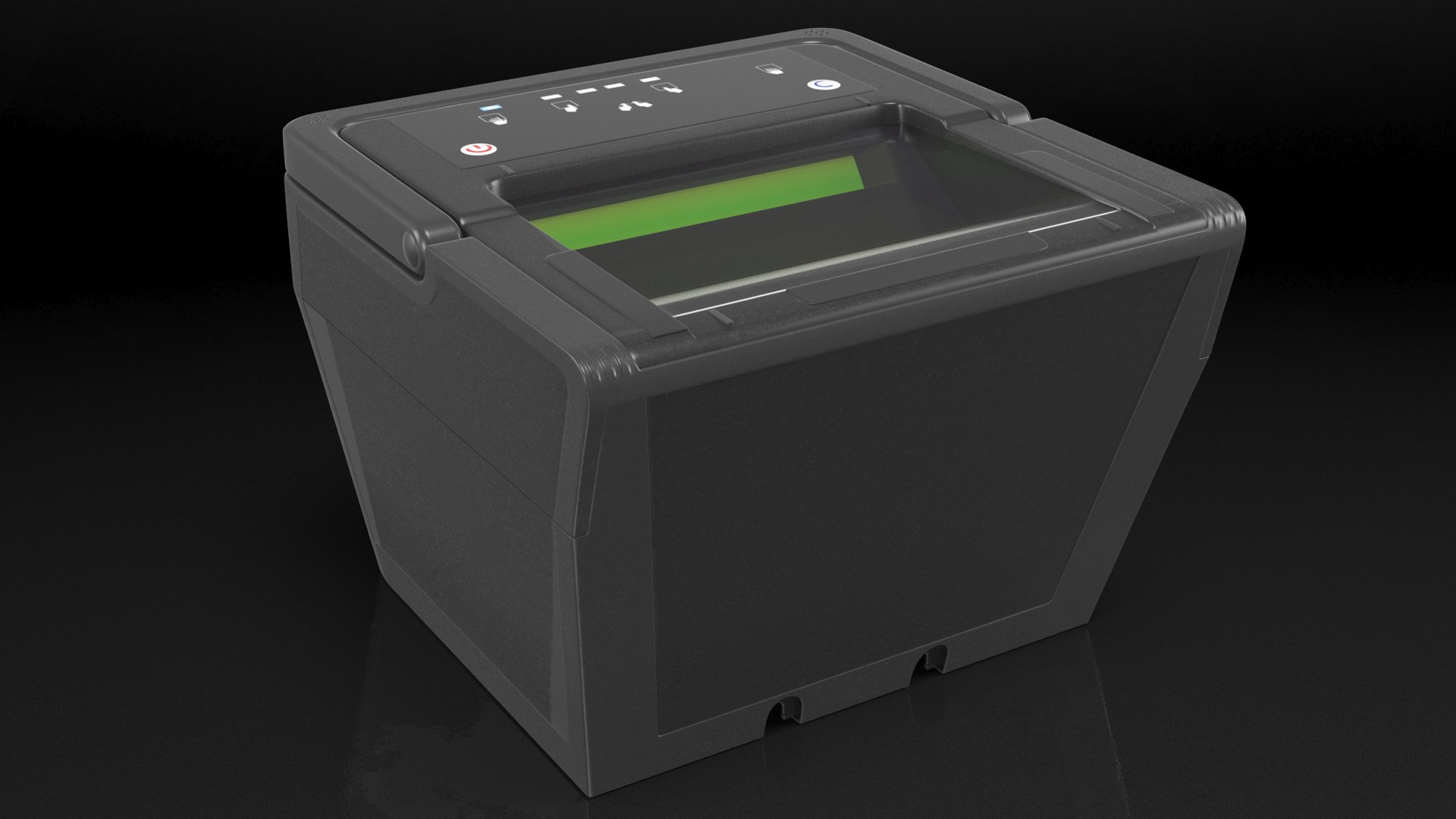 Fingerprints Scanner ON 3D Model - TurboSquid 1833937