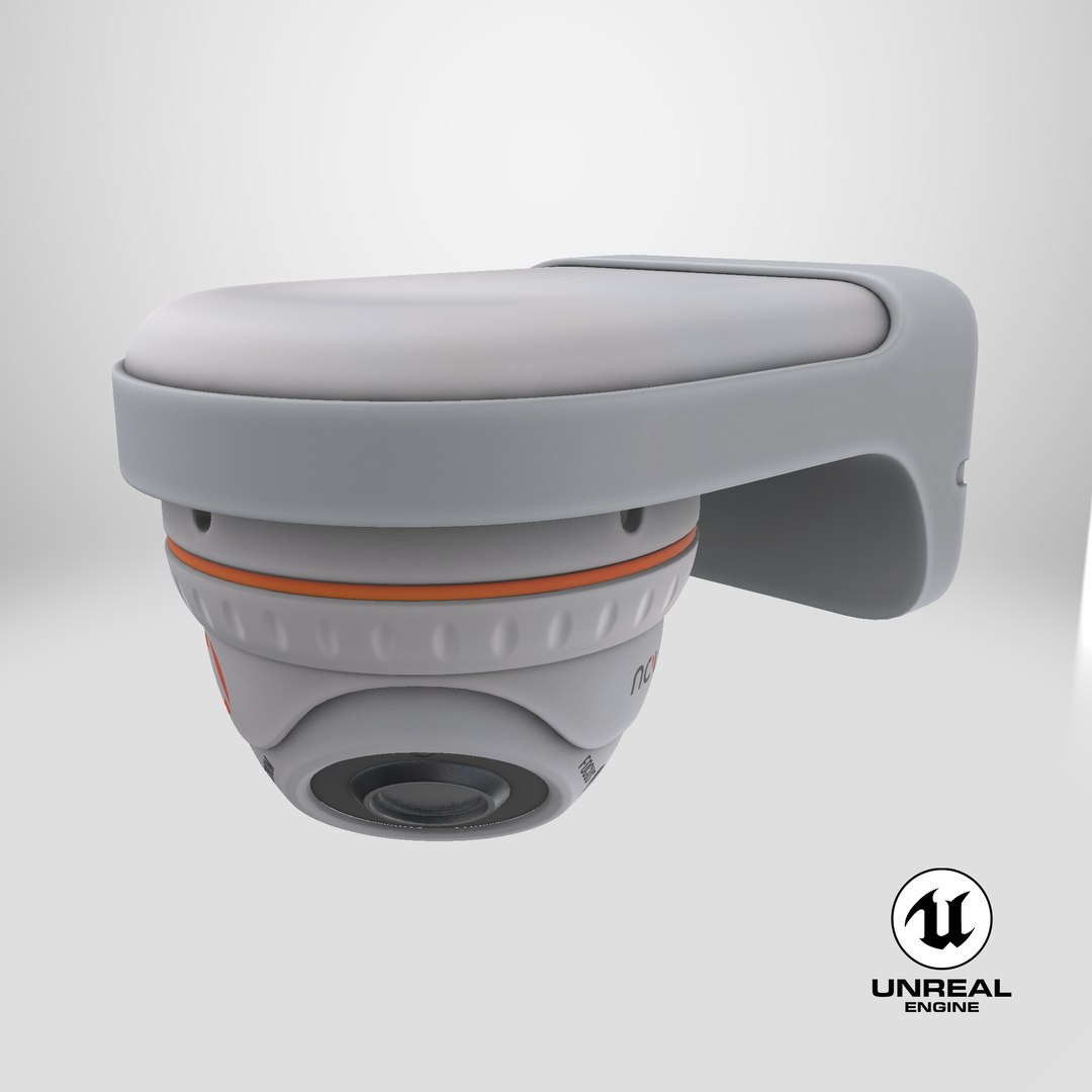 3D CCTV Camera 01 - TurboSquid 1987300