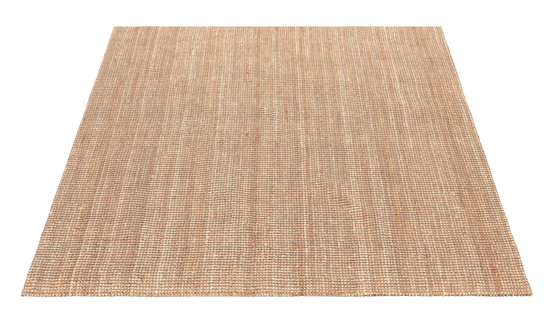 3D Jute Square Rug - Aftas - TurboSquid 2272369