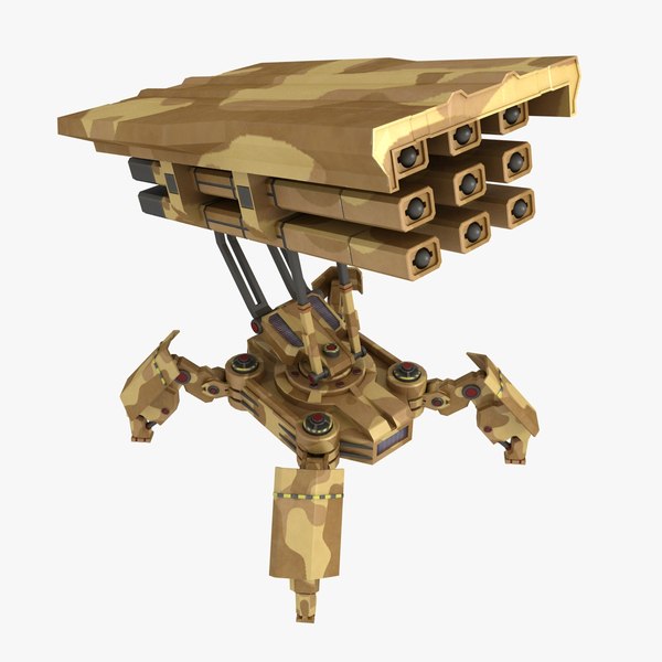 modelo 3d Walker Rocket Launcher - TurboSquid 814320