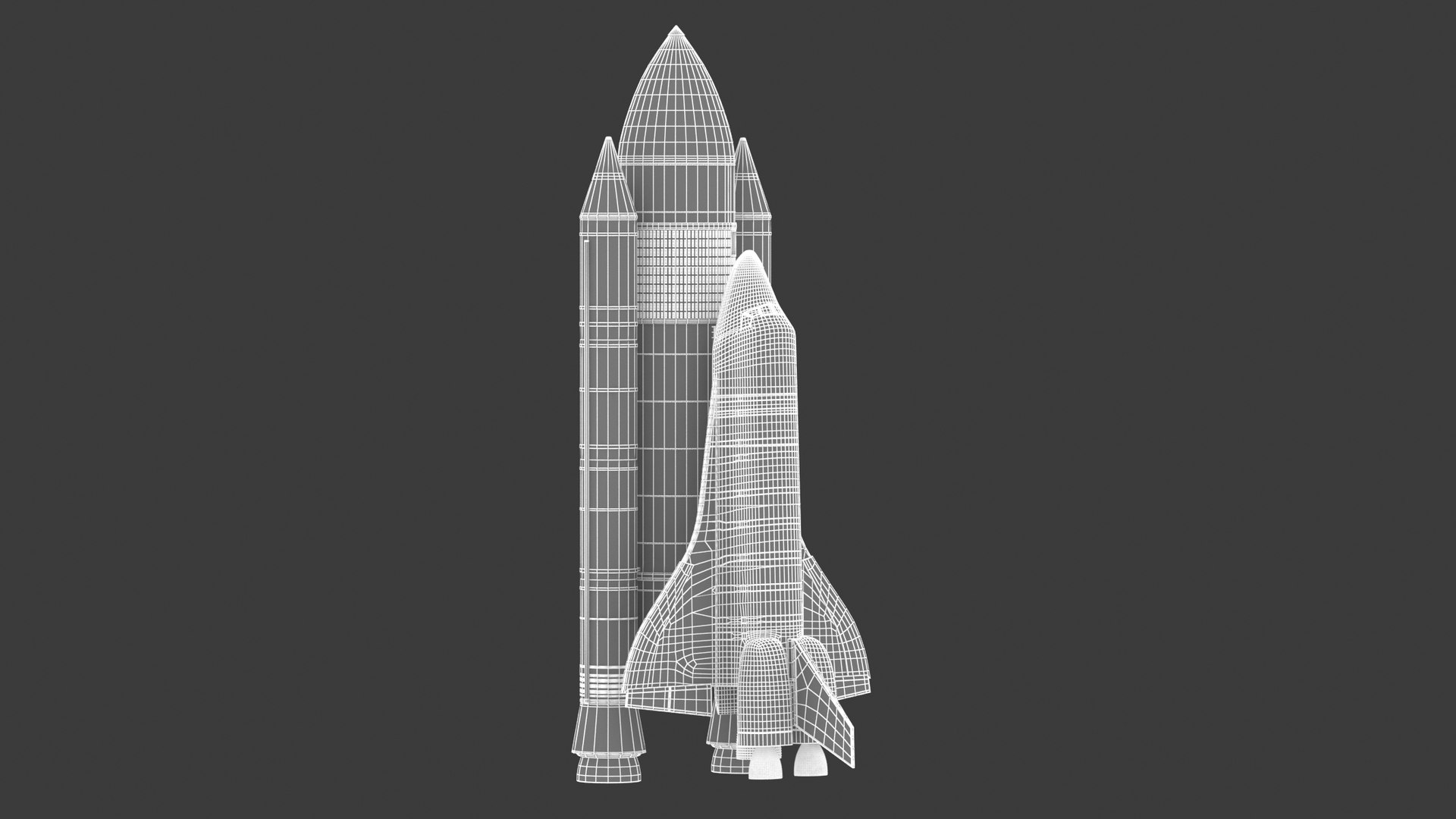 3D shuttle space - TurboSquid 1572621