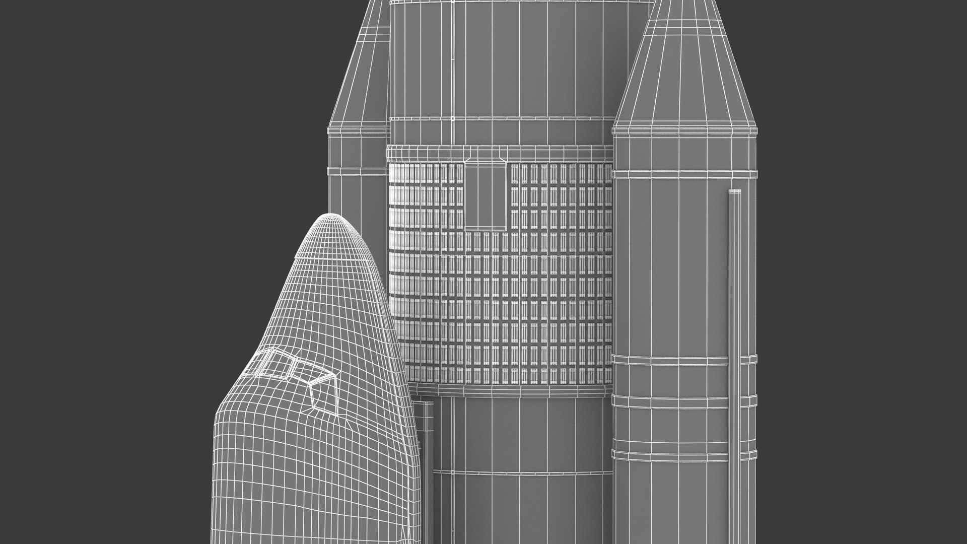 3D shuttle space - TurboSquid 1572621