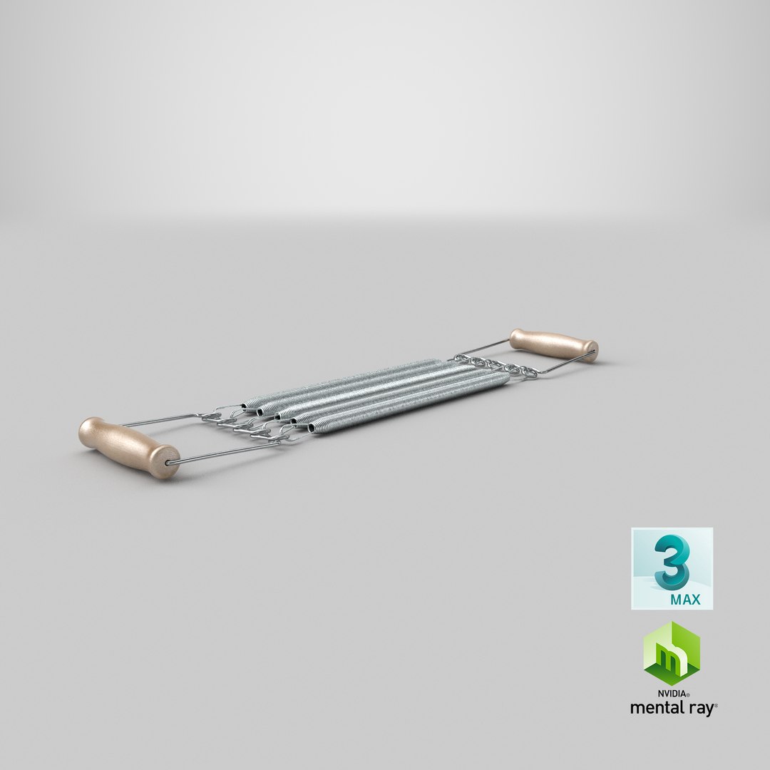 Spring Chest Expander model - TurboSquid 2011408