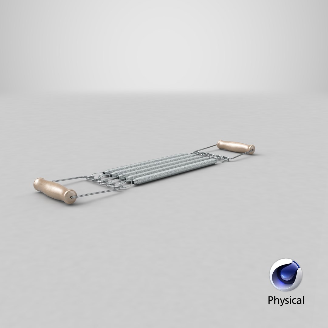 Spring Chest Expander model - TurboSquid 2011408