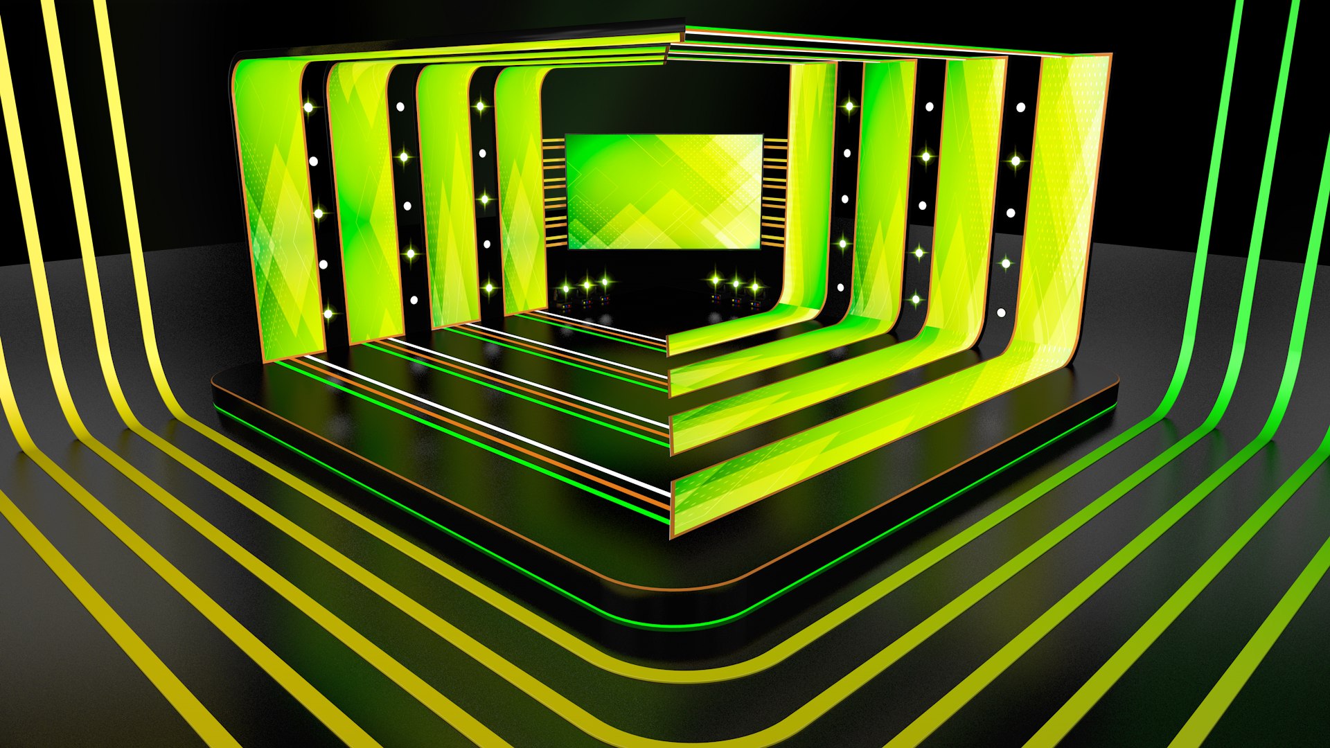 3D Virtual Set - TurboSquid 2017583