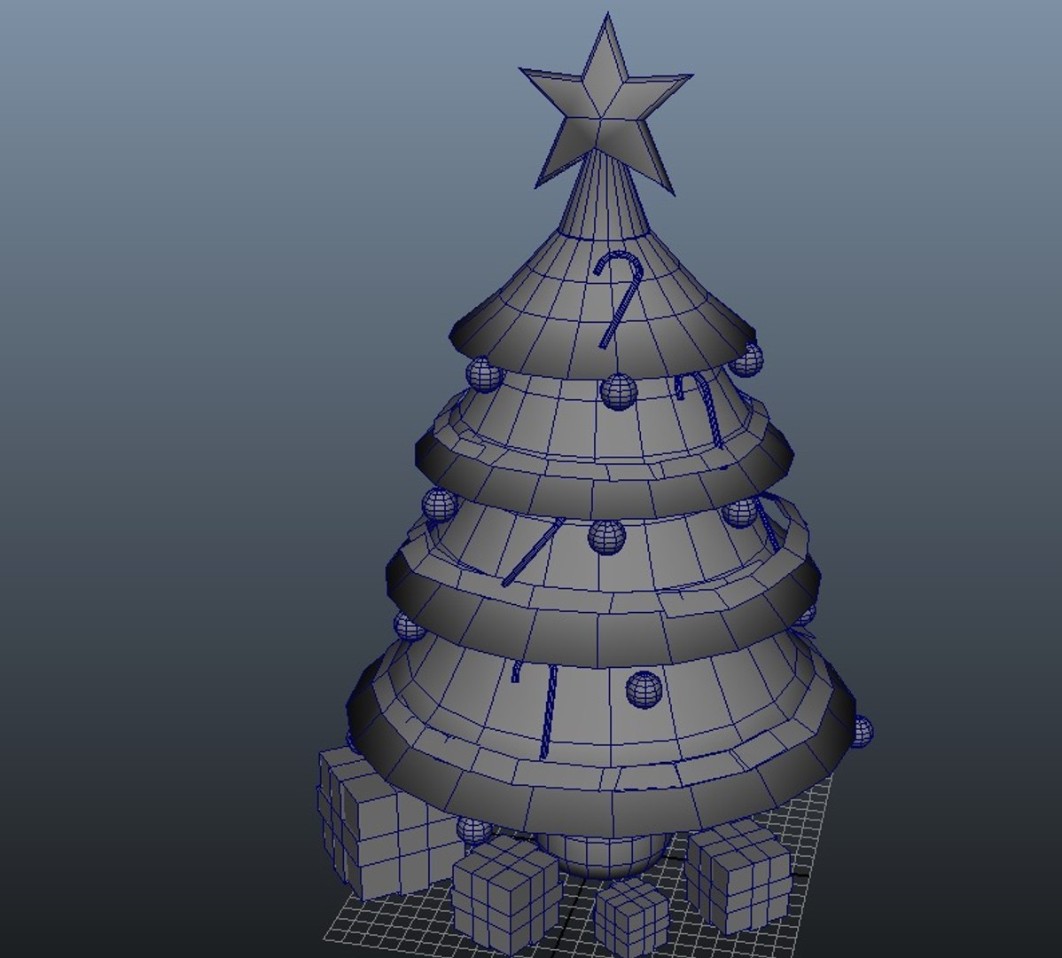 christmas tree 3d model