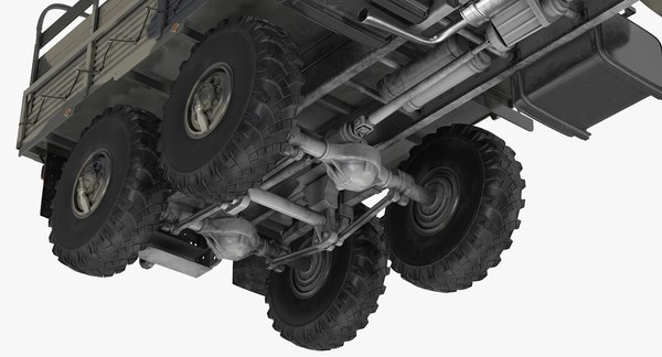 Military truck ural 4320 3D model - TurboSquid 1194414