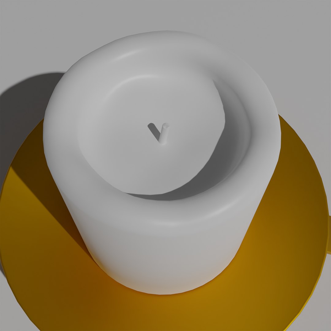 Candle Model - TurboSquid 2204829