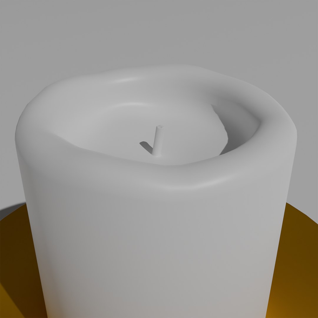 Candle Model - TurboSquid 2204829