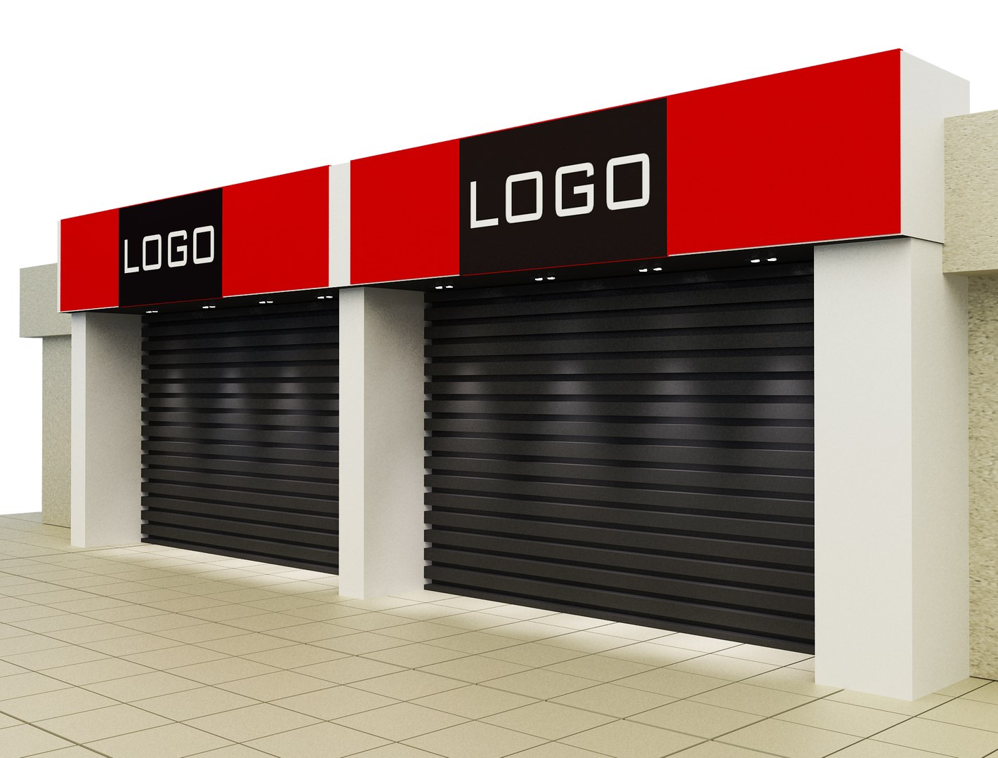 Car Service Entrance Logo Sign A615f 3D Model - TurboSquid 1913535