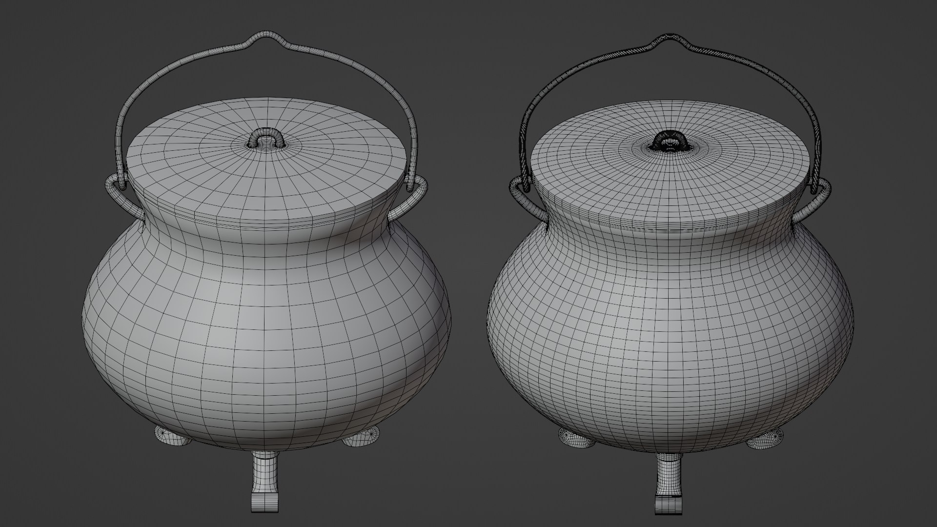 Witch Cauldron Model - TurboSquid 2096457