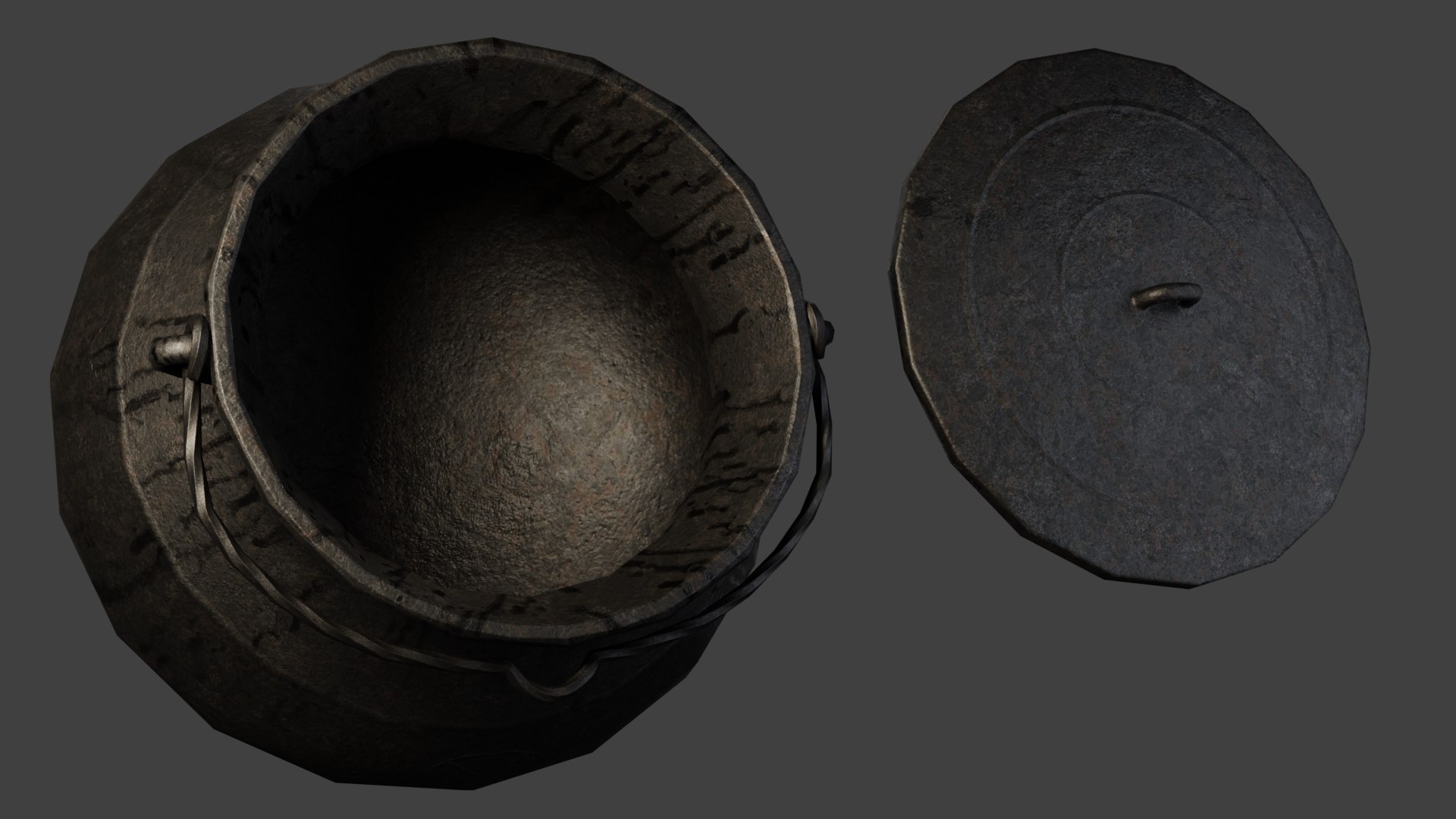 Witch Cauldron Model - TurboSquid 2096457