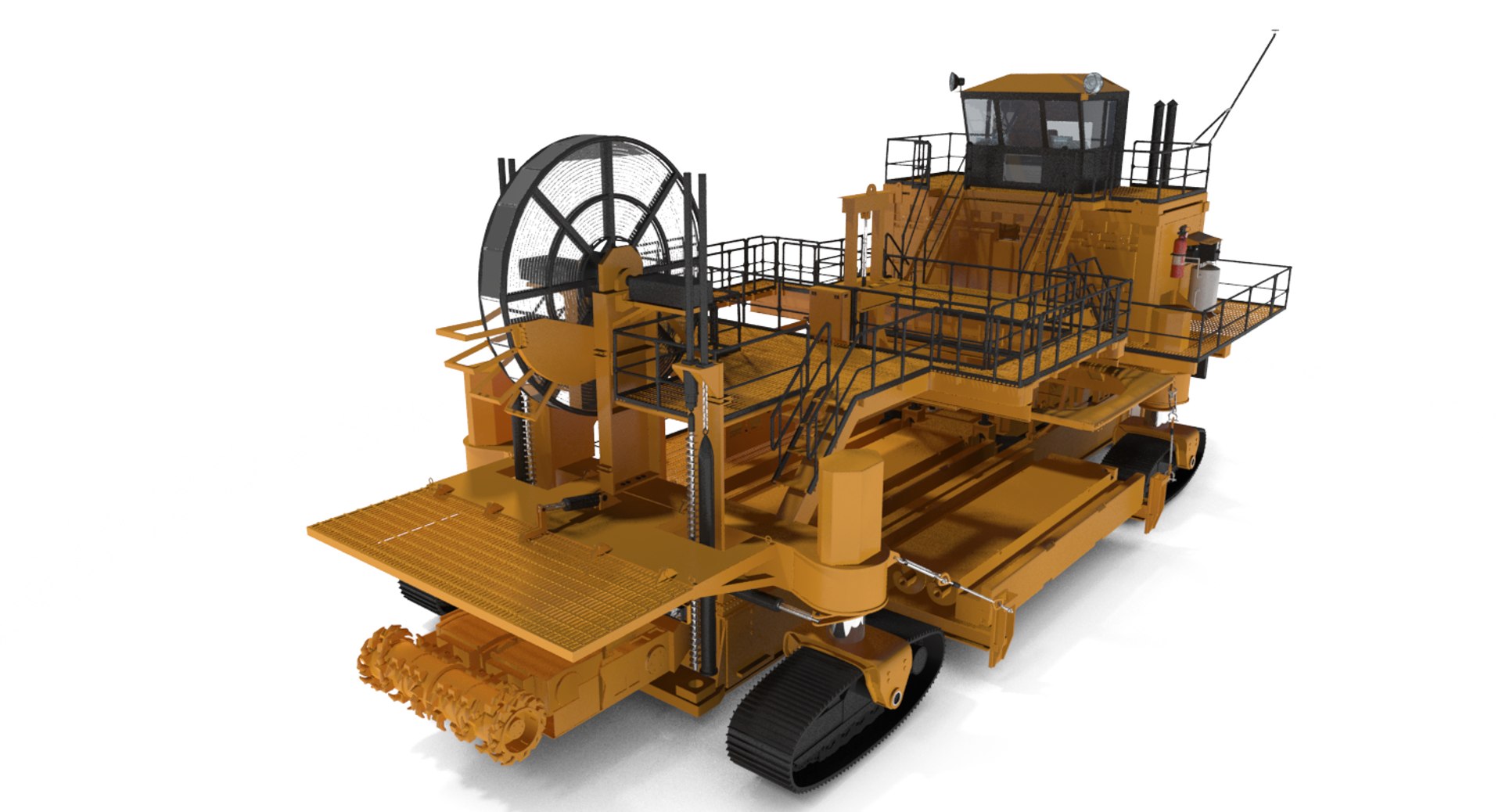 wall mining profile dxf