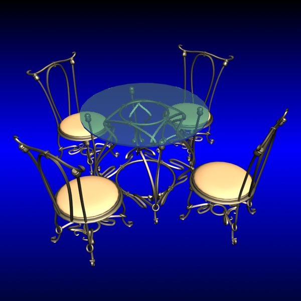 Free Cafe Table 3D Models for Download | TurboSquid