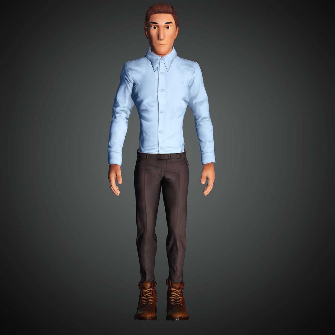 Cartoon Freddy 3D Model - TurboSquid 2278051