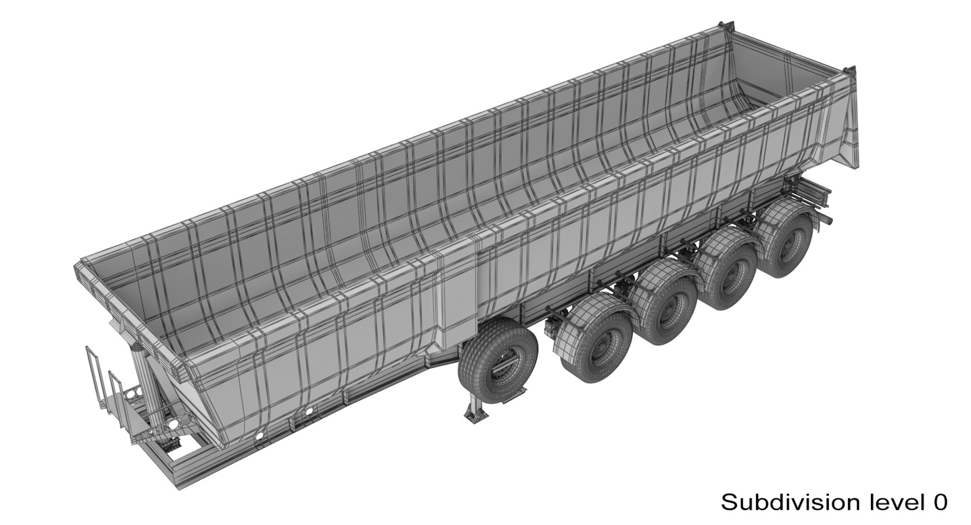 3d Grain Trailer