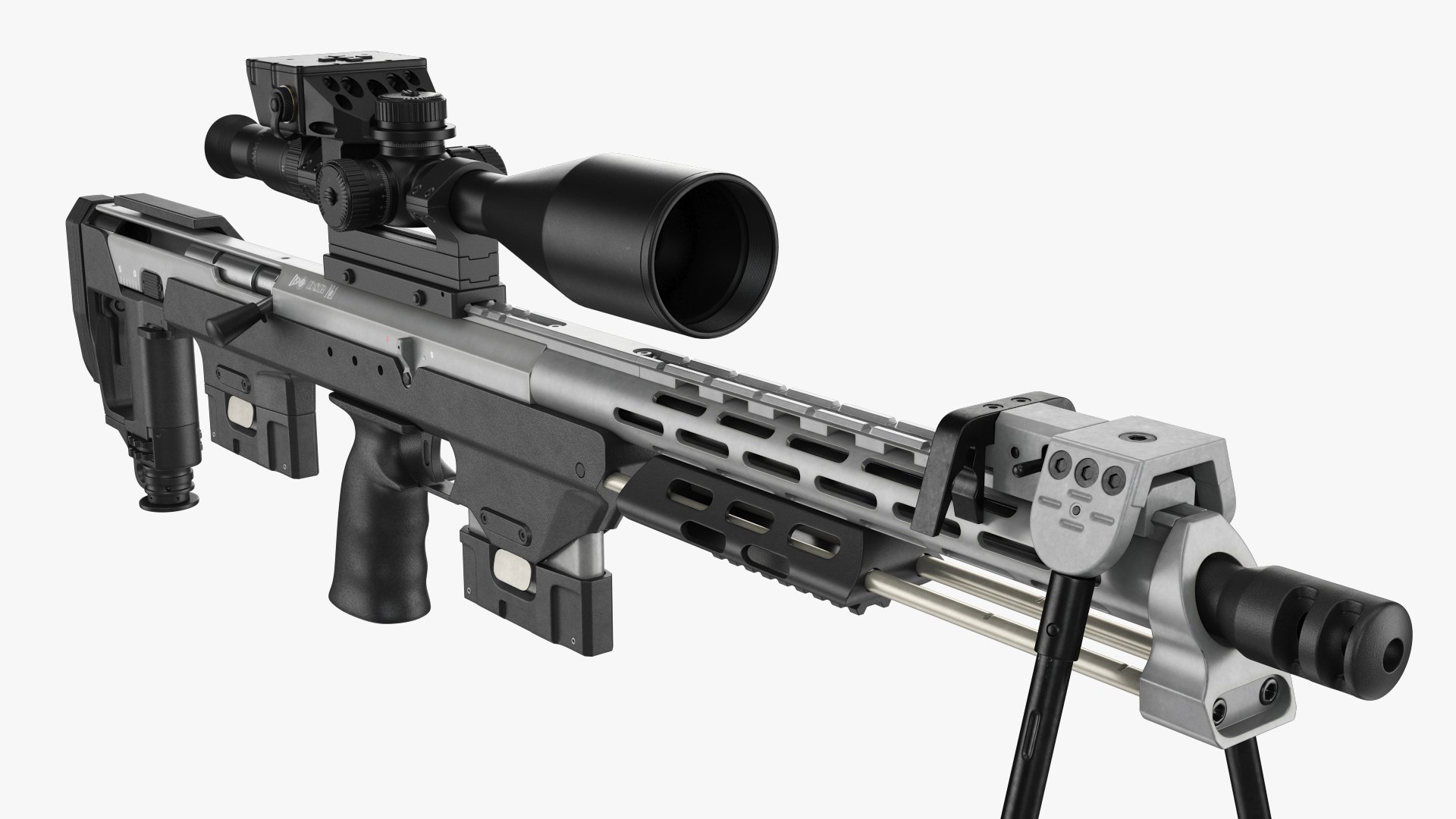 Sniper Rifle Dsr-1 Hensoldt 3D Model - TurboSquid 1533352
