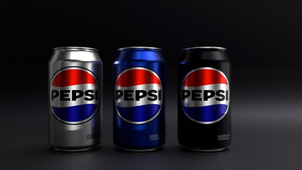 modelo 3d Latas de Pepsi Nuevo logo - TurboSquid 2264902