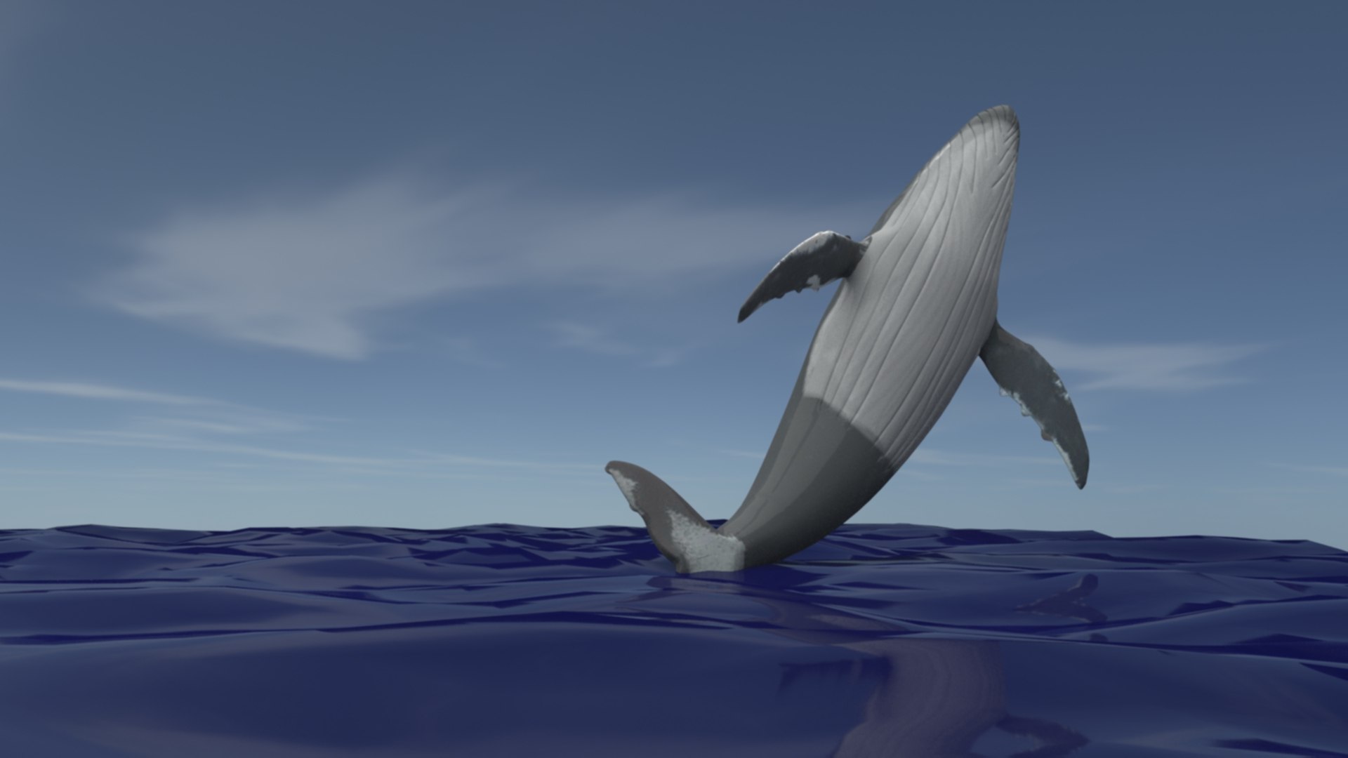 3D Blue Whale - TurboSquid 1381051