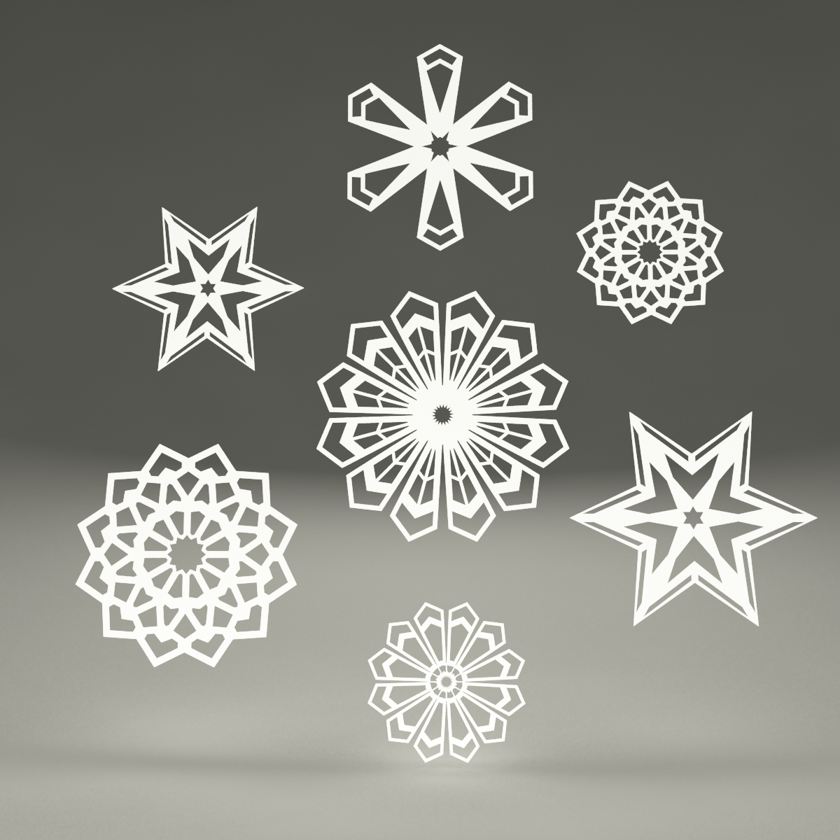 christmas v1 tree 3d max