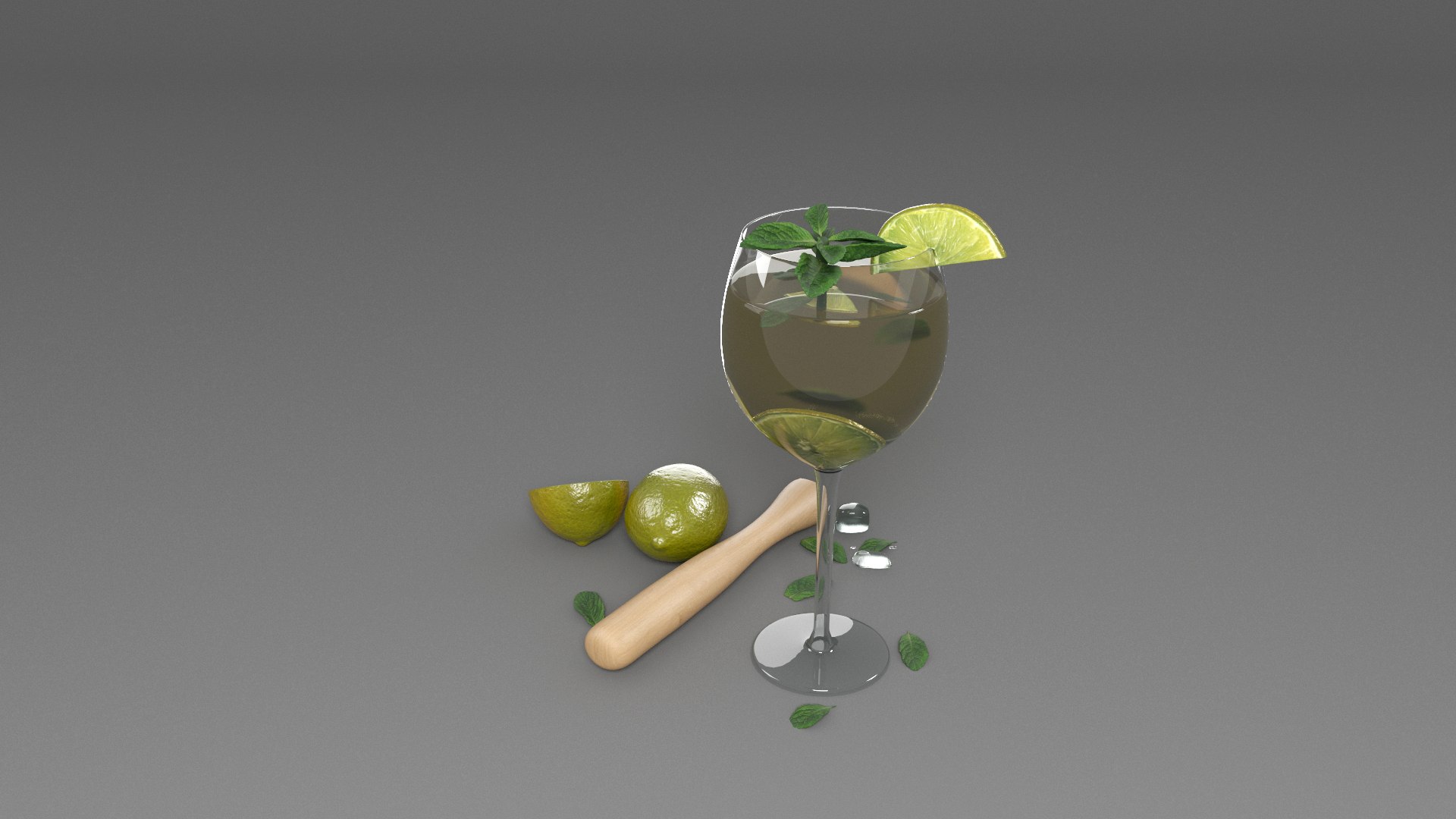 3D Cocktail Model - TurboSquid 1742524