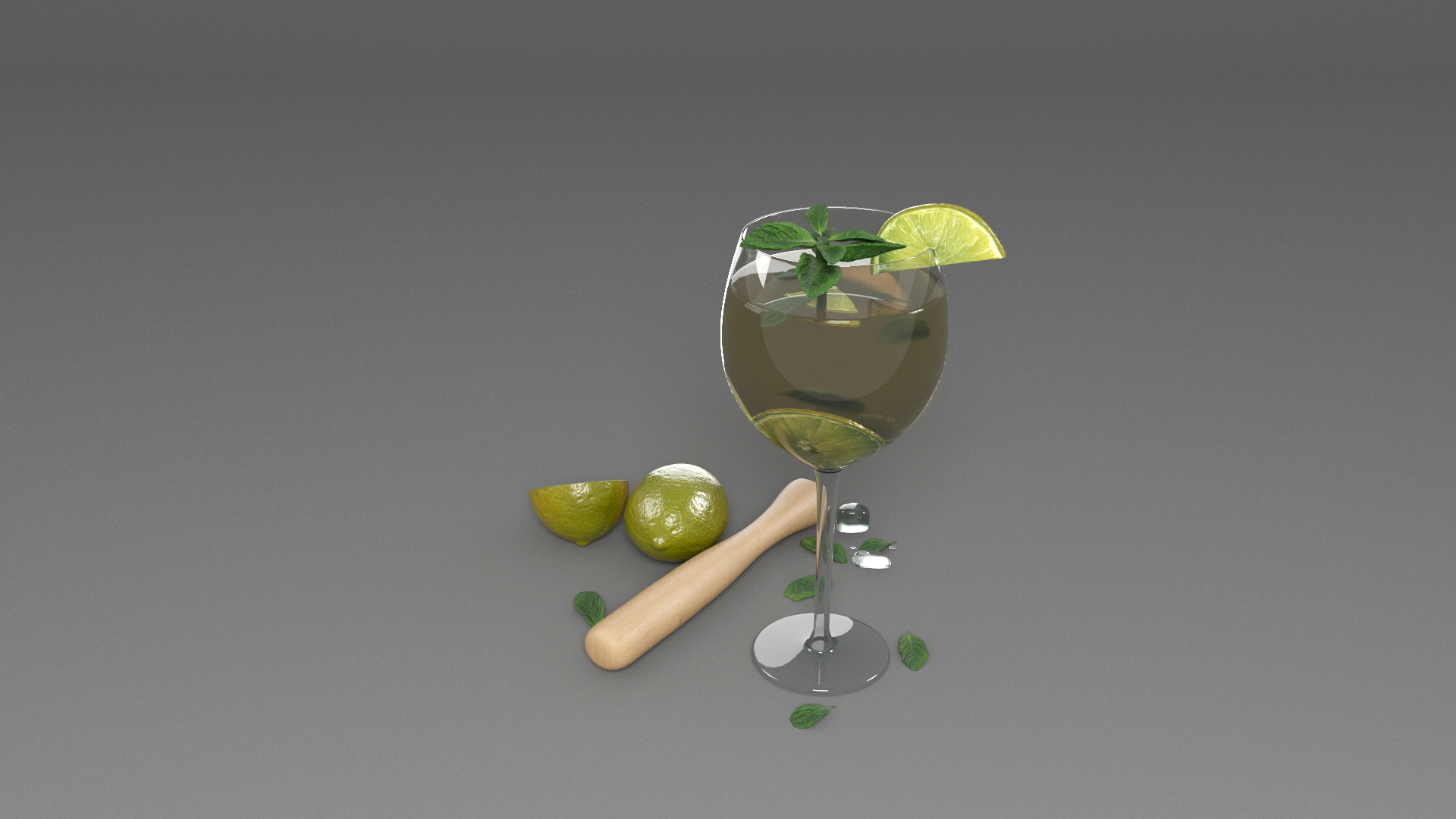 3D Cocktail model - TurboSquid 1742524