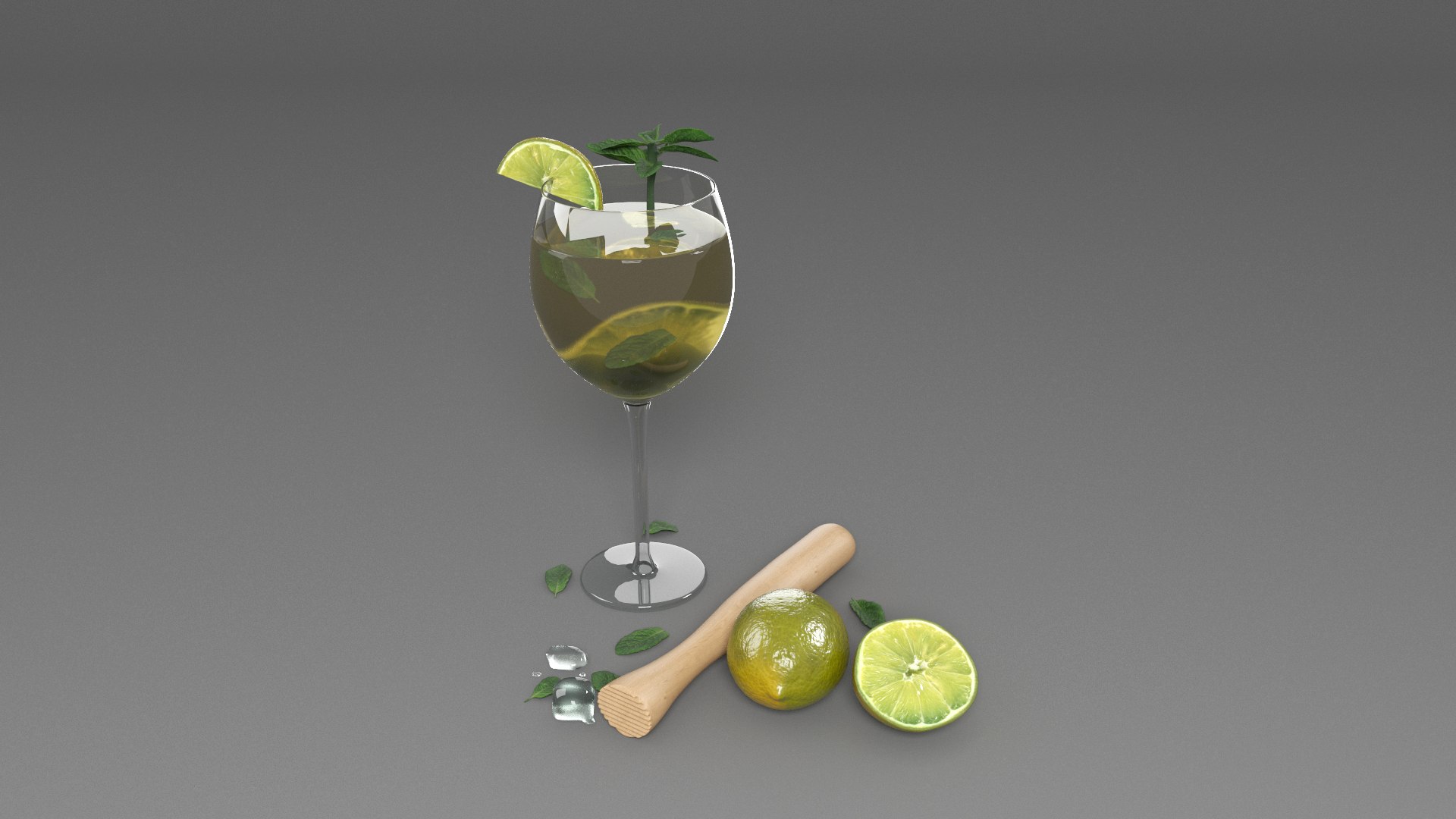 3D Cocktail Model - TurboSquid 1742524