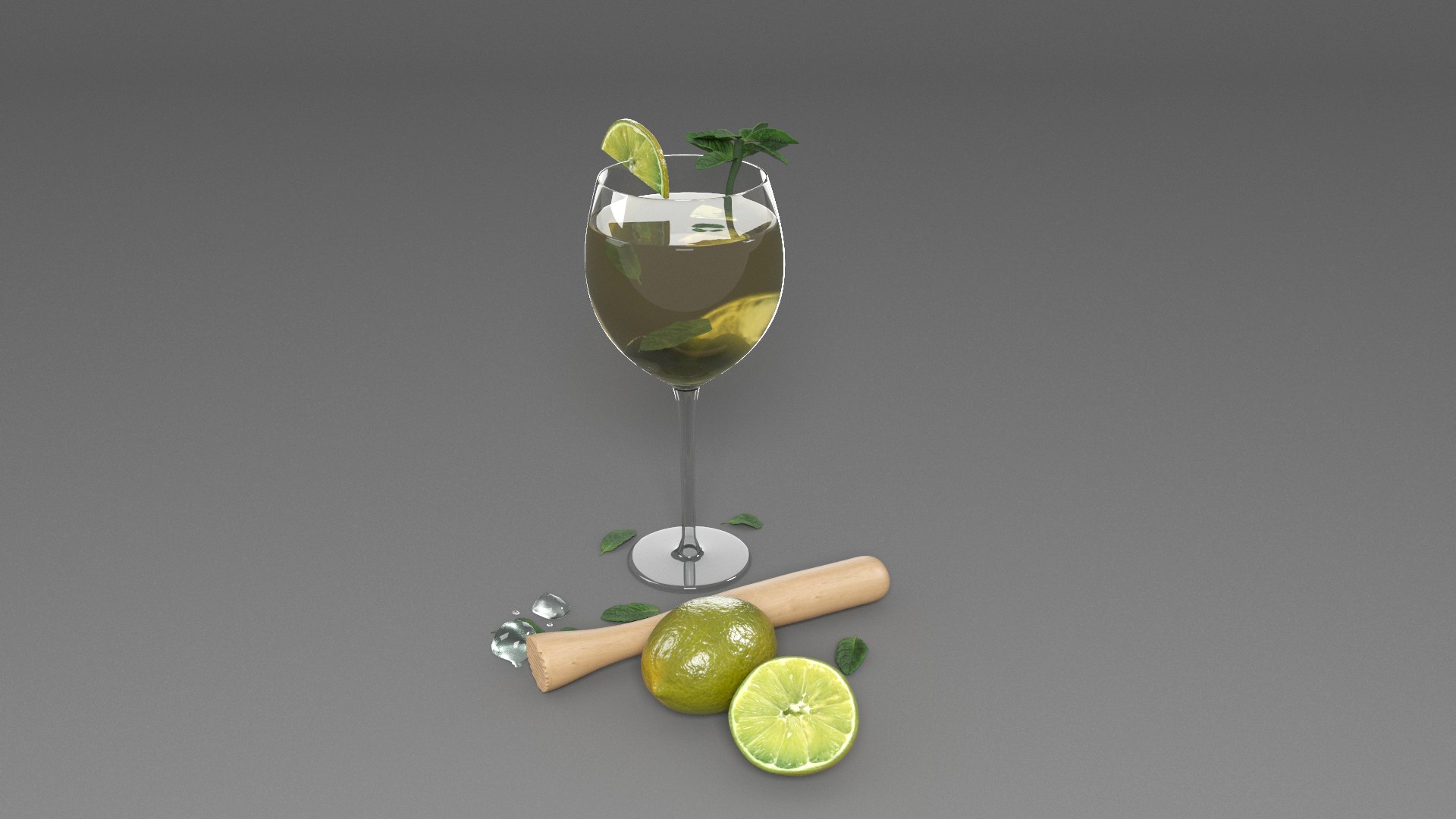 3D Cocktail Model - TurboSquid 1742524