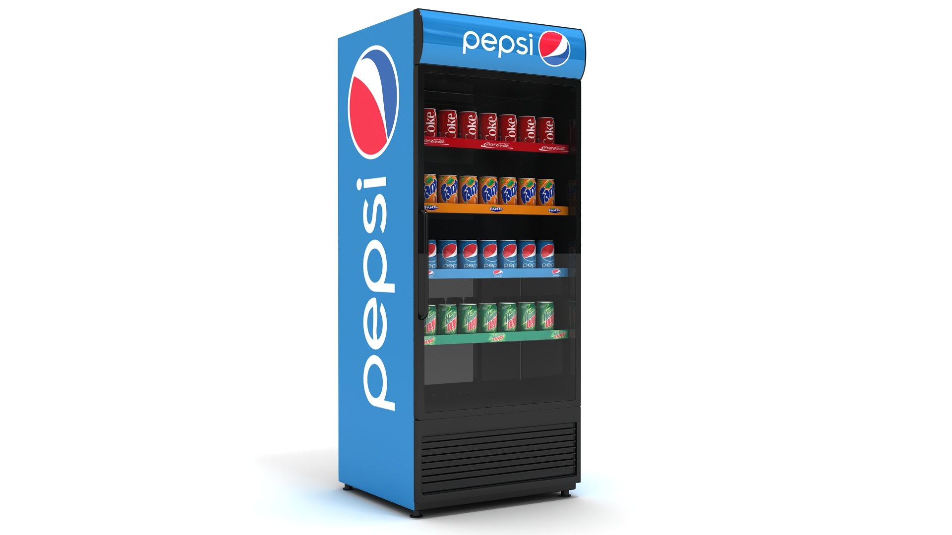 3D Pepsi Refrigerator Display - TurboSquid 2106526