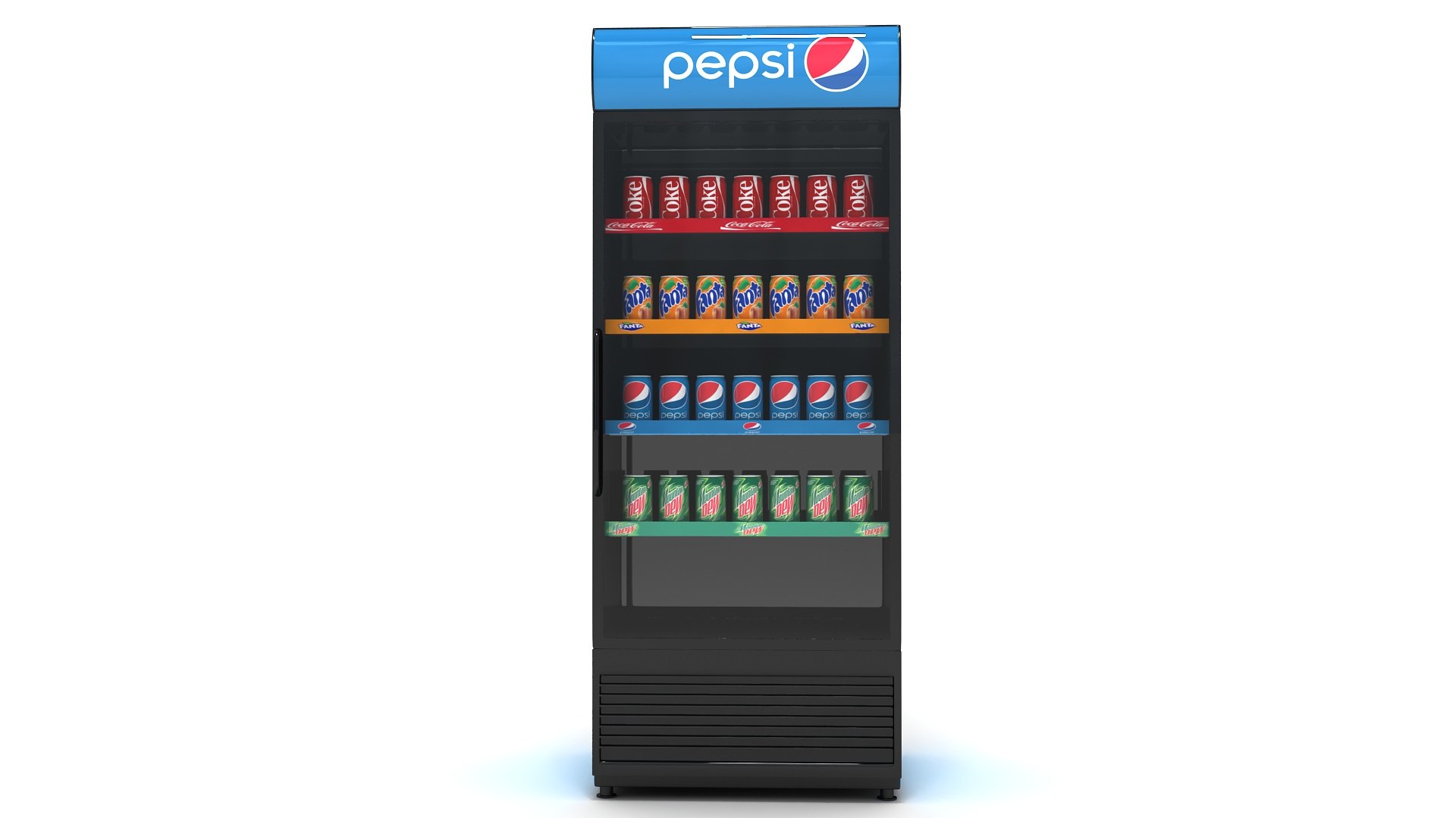 3D Pepsi Refrigerator Display - TurboSquid 2106526