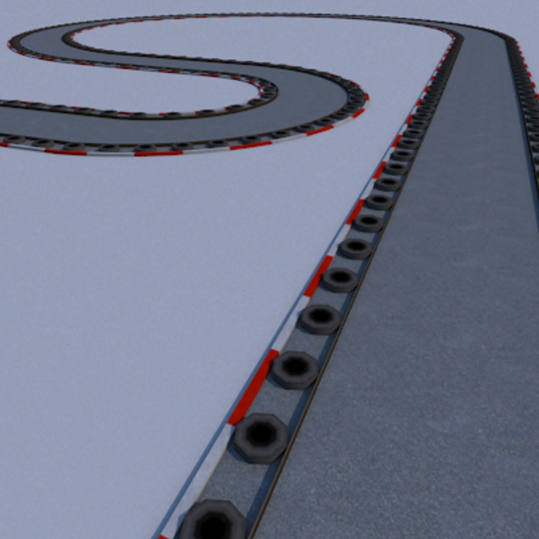 3d Model Go-kart Track 1