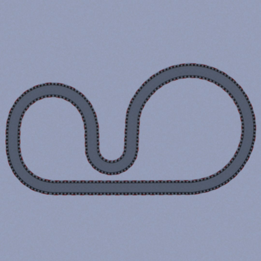 3d Model Go-kart Track 1