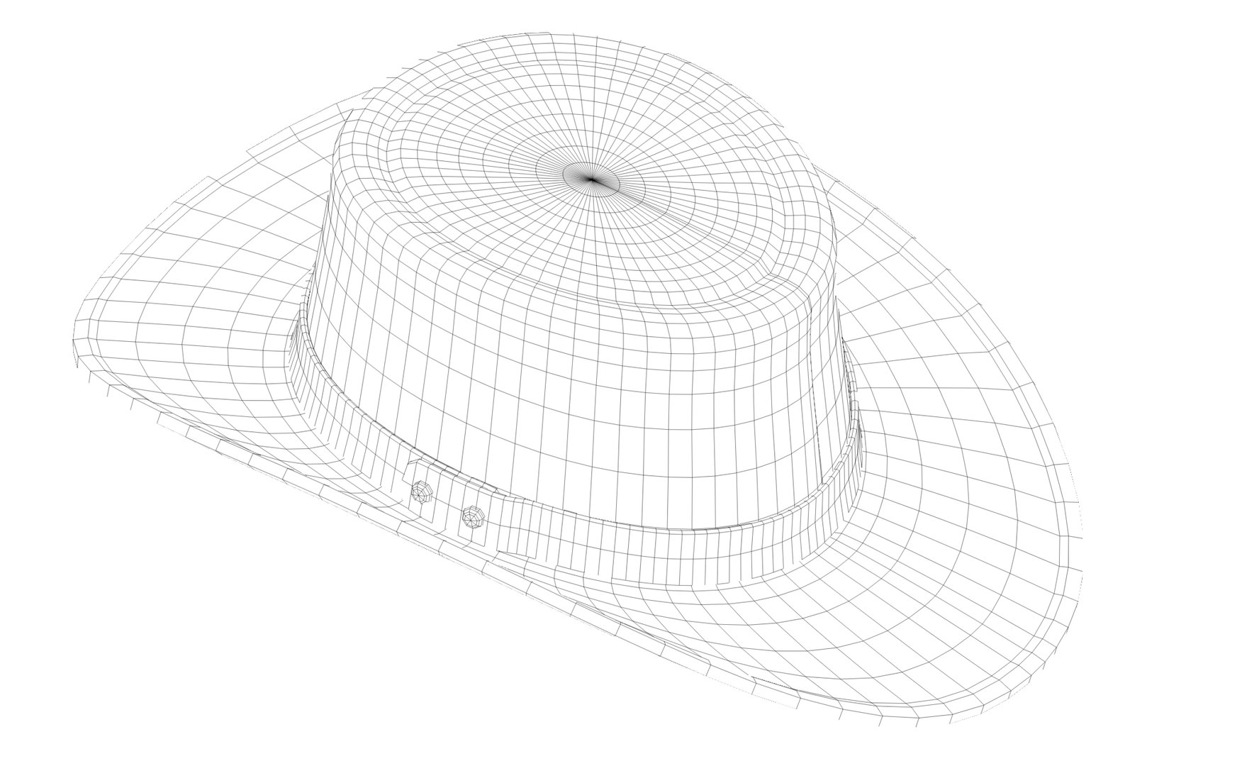 Top Hat Model - TurboSquid 2049144