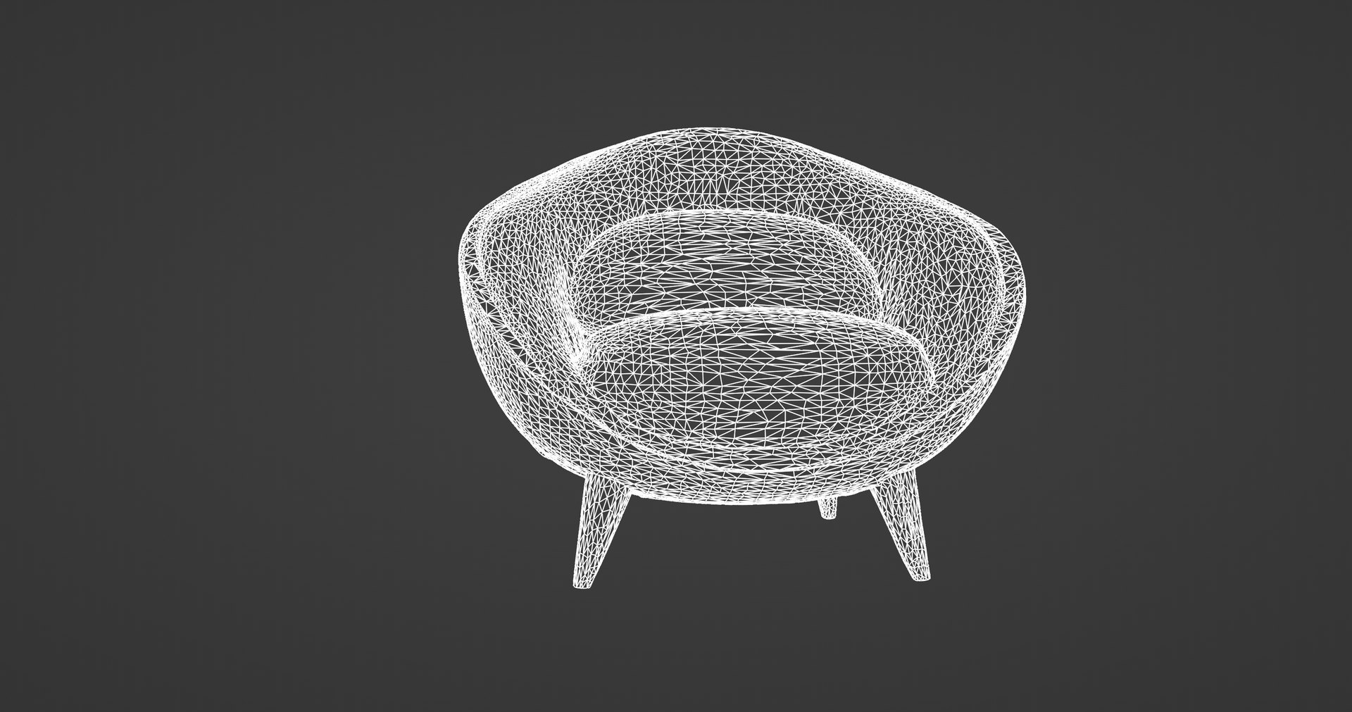 3D Modern Comfy Designer Chair - TurboSquid 2365938