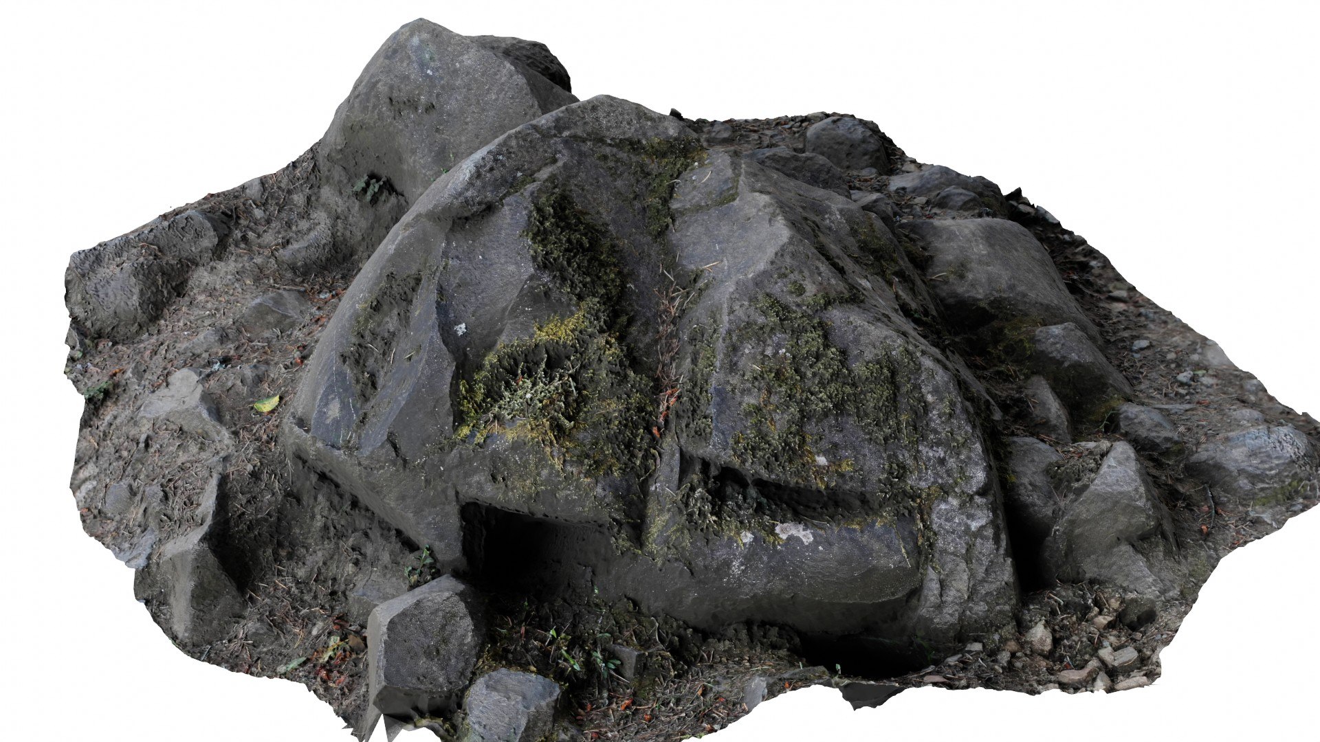 Rock Cluster 2 3D Model - TurboSquid 2236178