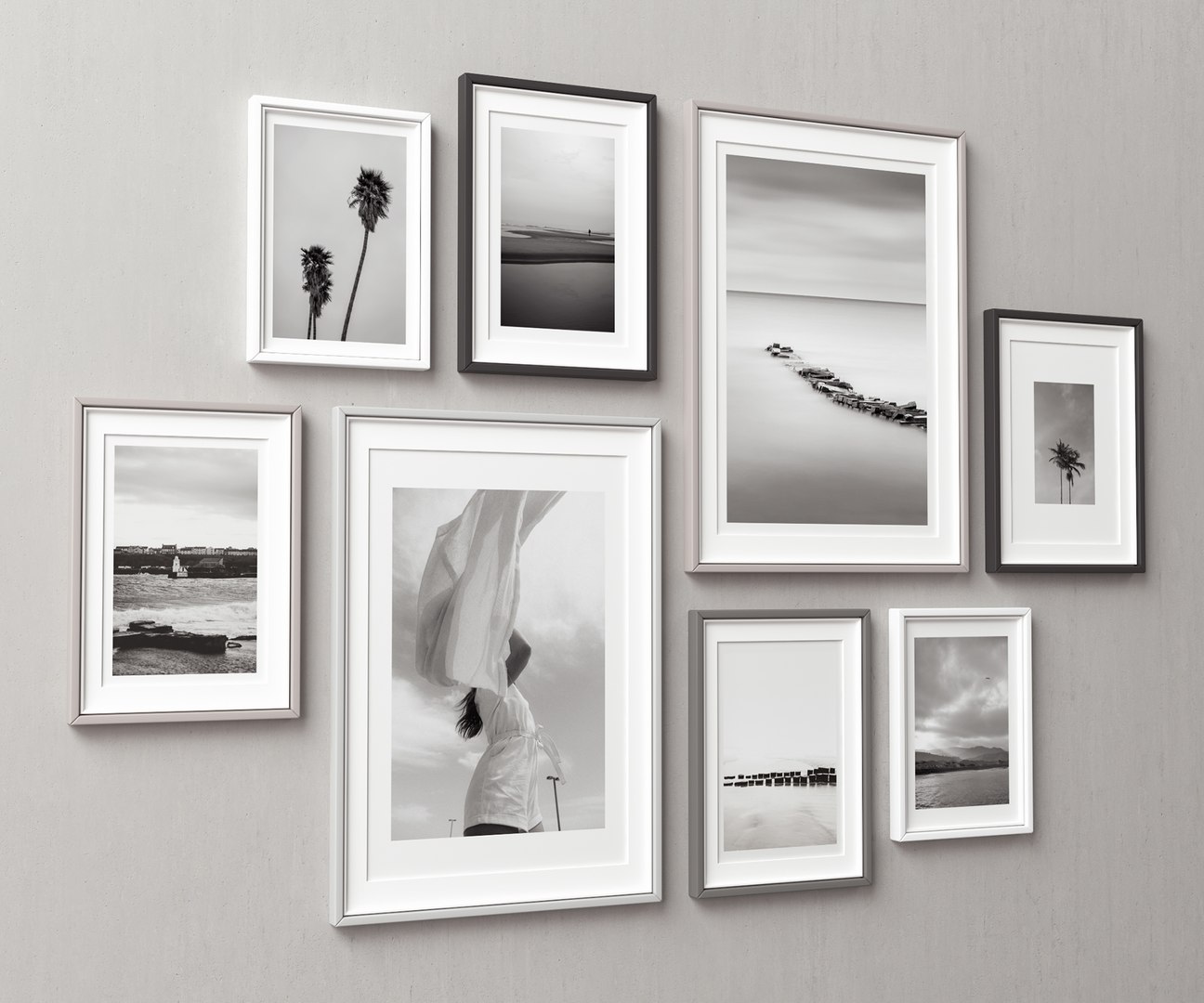 3D Picture Frames Model - TurboSquid 1584656