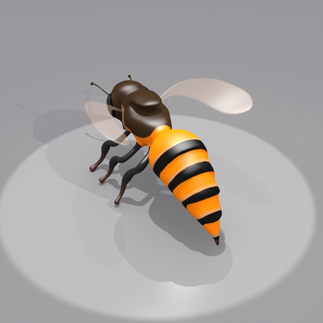 kostenlos Biene 3D-Modell - TurboSquid 1118259