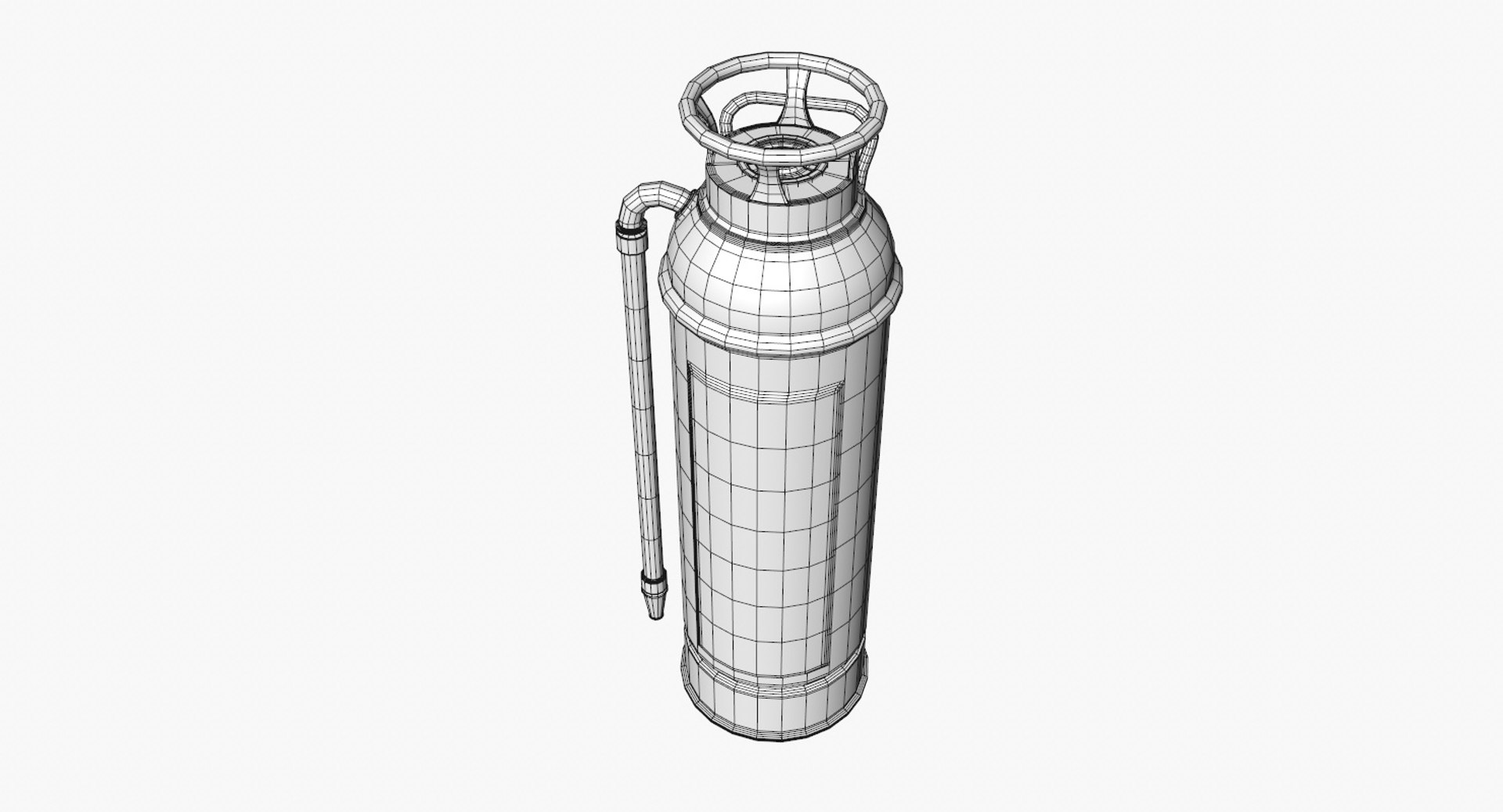 3d extinguisher model