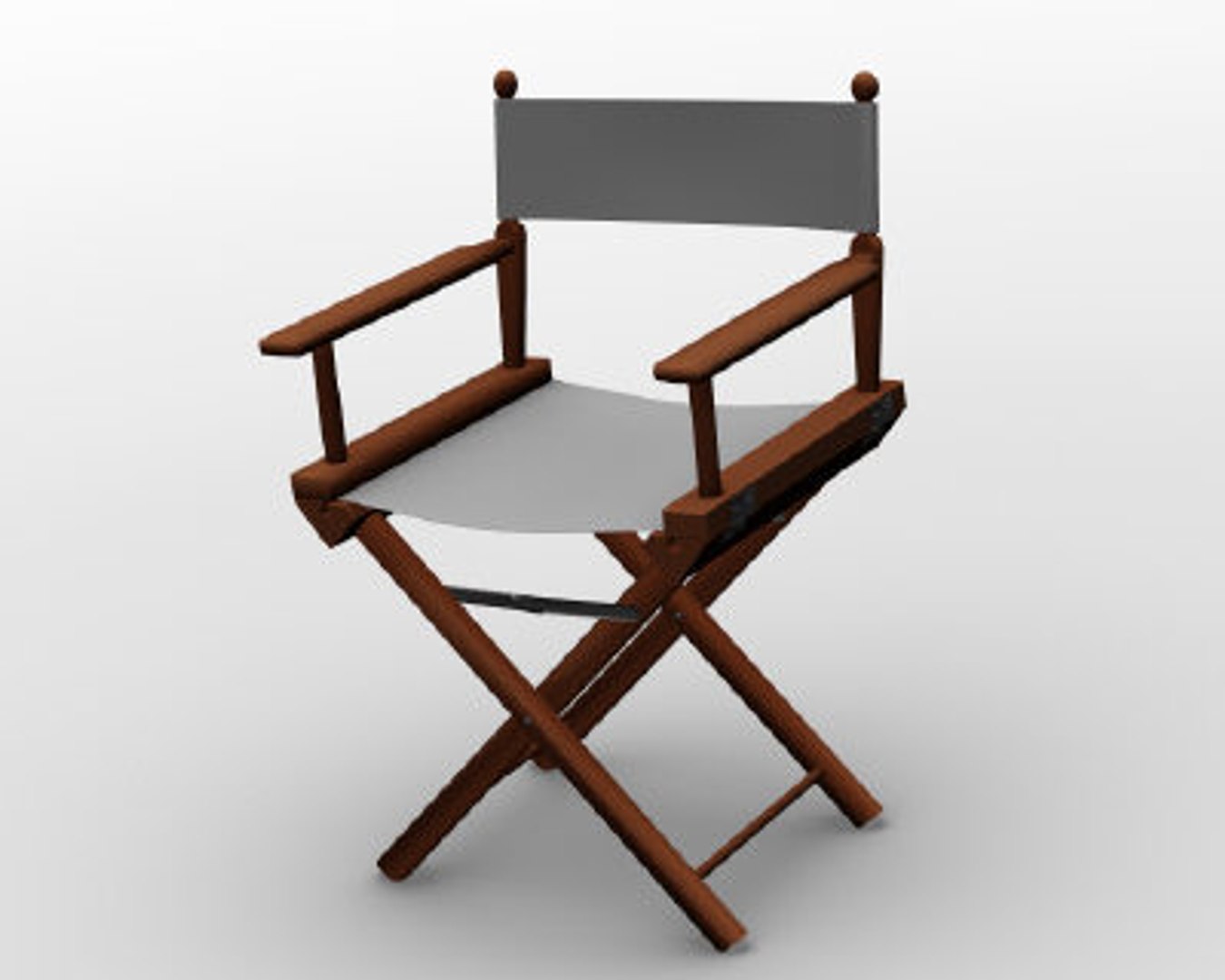 3d Model Director Chair