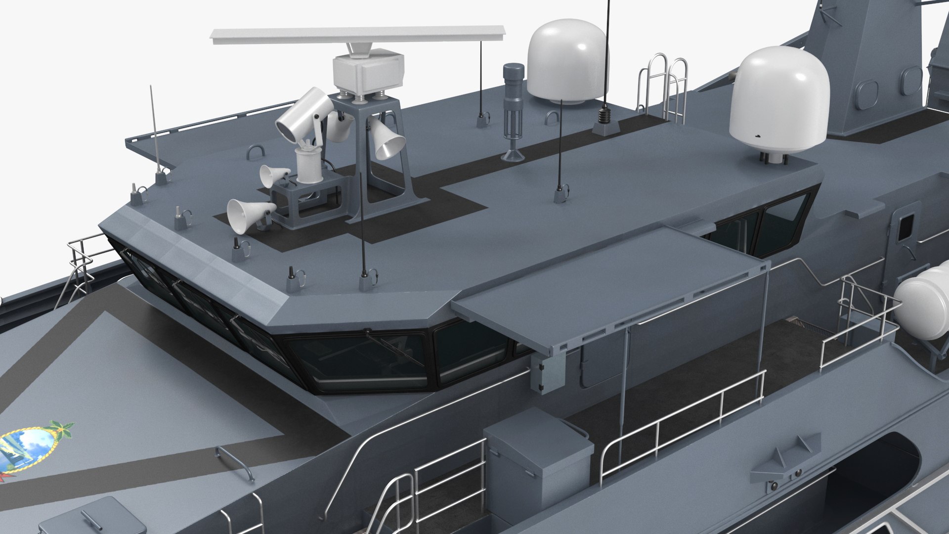 3D Patrol Boat ADV Cape Otway Rigged for Cinema 4D - TurboSquid 2131001